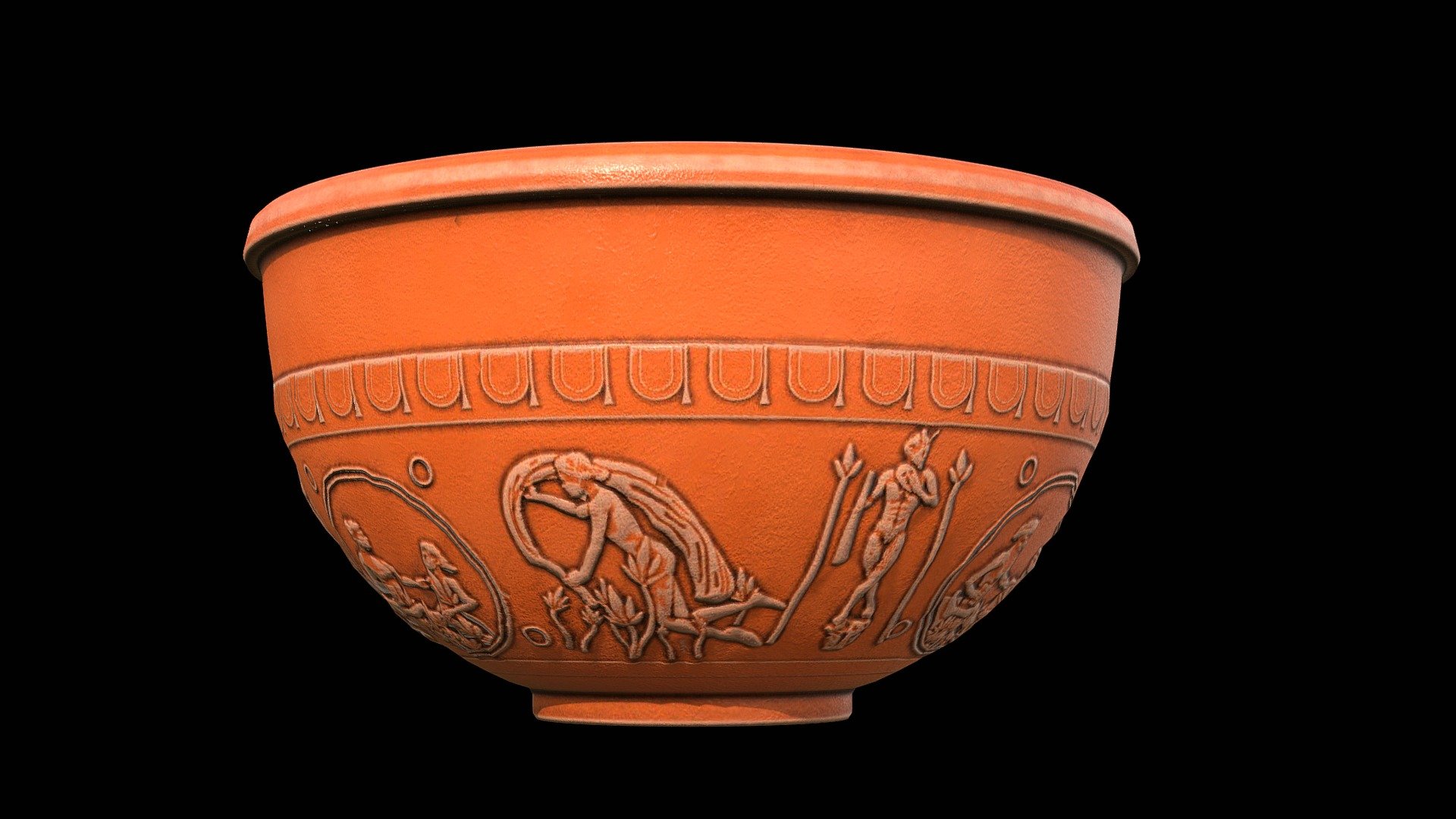 Gaulish Samian Ware - reconstruction - Download Free 3D model by Andy ...