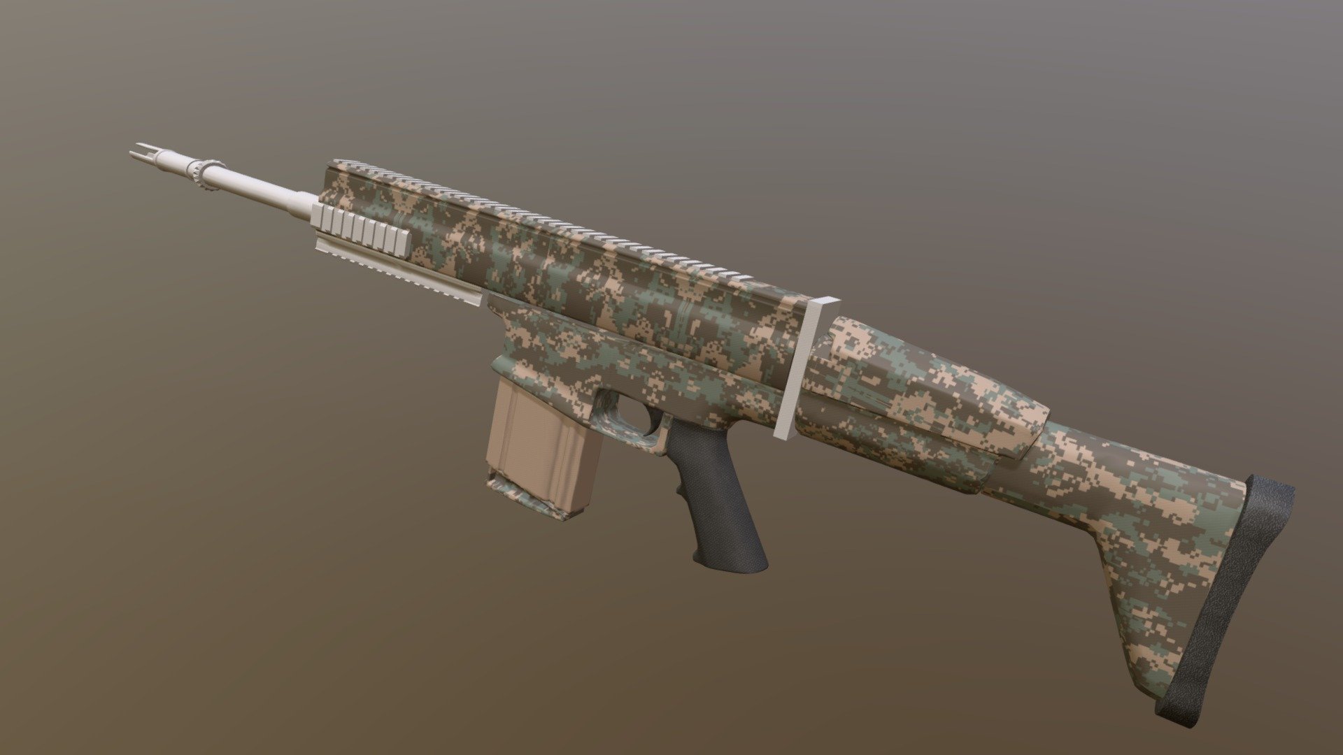 Gun - 3D model by doantttruc (@dtthanhtruc.eri) [703e43c] - Sketchfab
