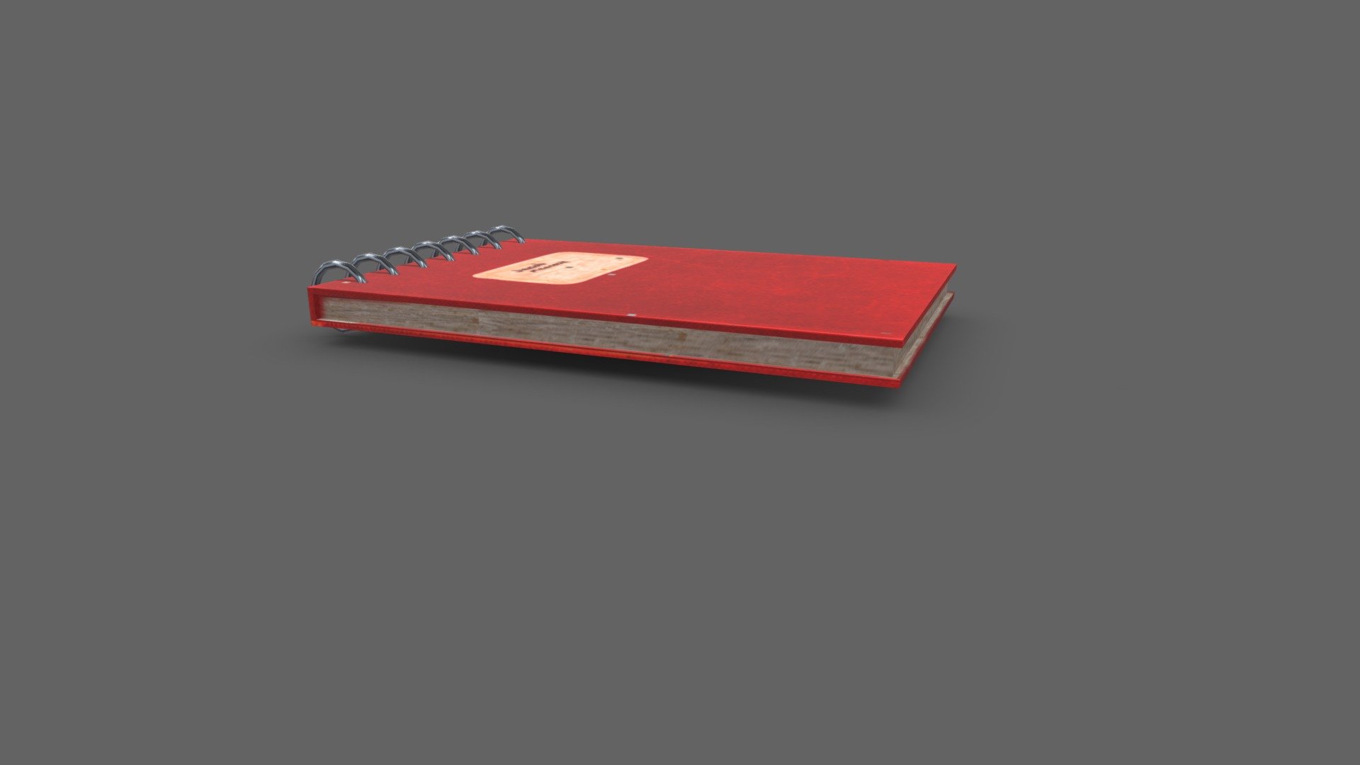Notebook - 3D model by Jacob Meacock (@JacobMeacock) [703e73b] - Sketchfab