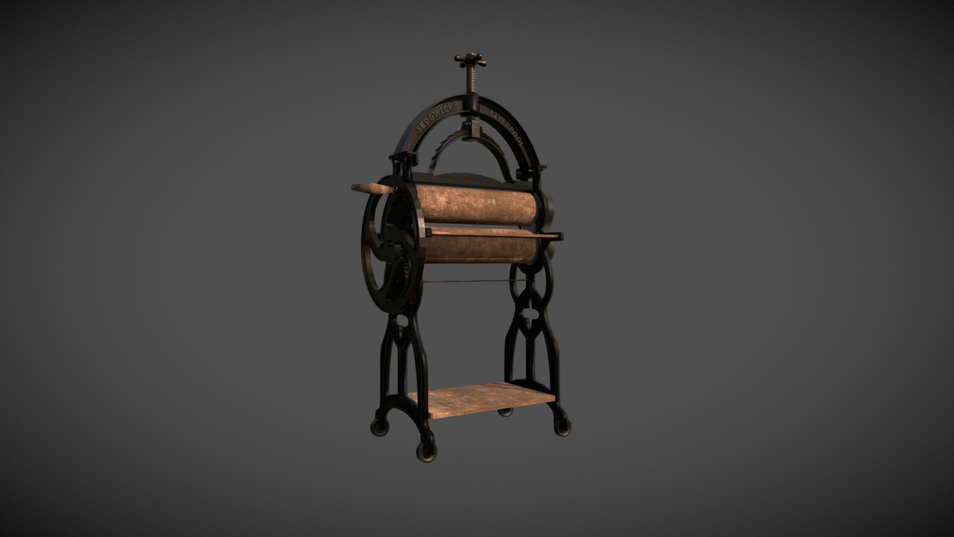Clothes Mangle - Buy Royalty Free 3D model by Domingos Studios ...