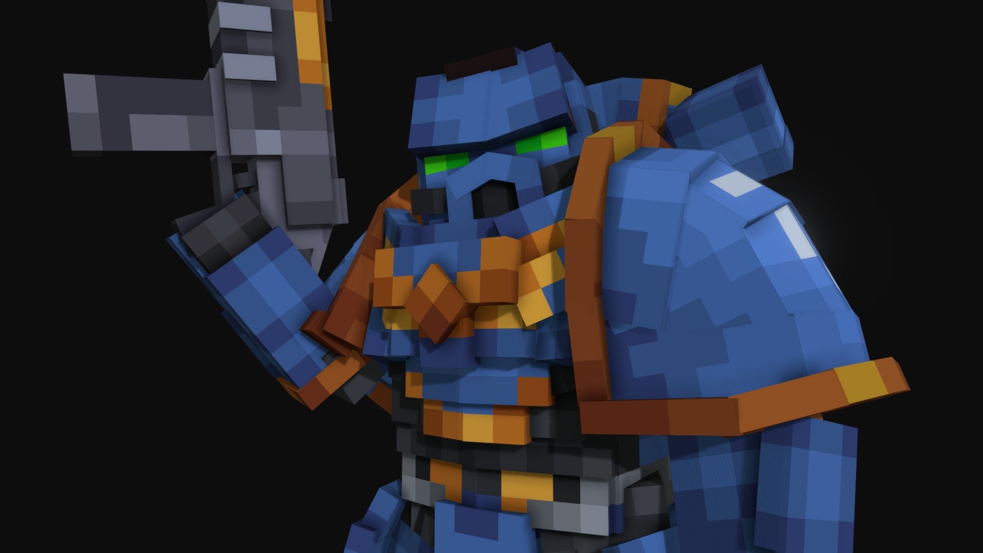Ultramarines - 3D model by GODZILLA256 [703f2df] - Sketchfab