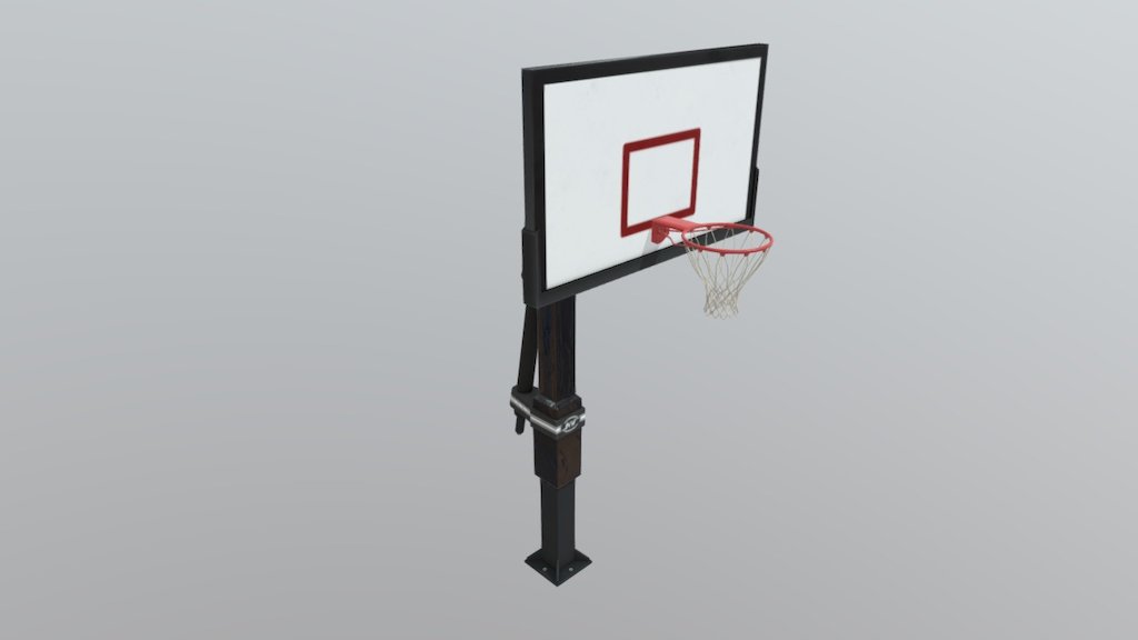 Indoor Basketball Hoop - 4k - 3D model by vegu (@iamvegu) [703ff47 ...