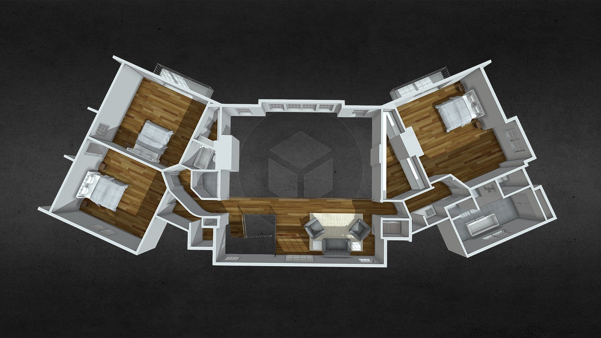 Pirnos plan2 - 3D model by Render3DQuick [704004b] - Sketchfab