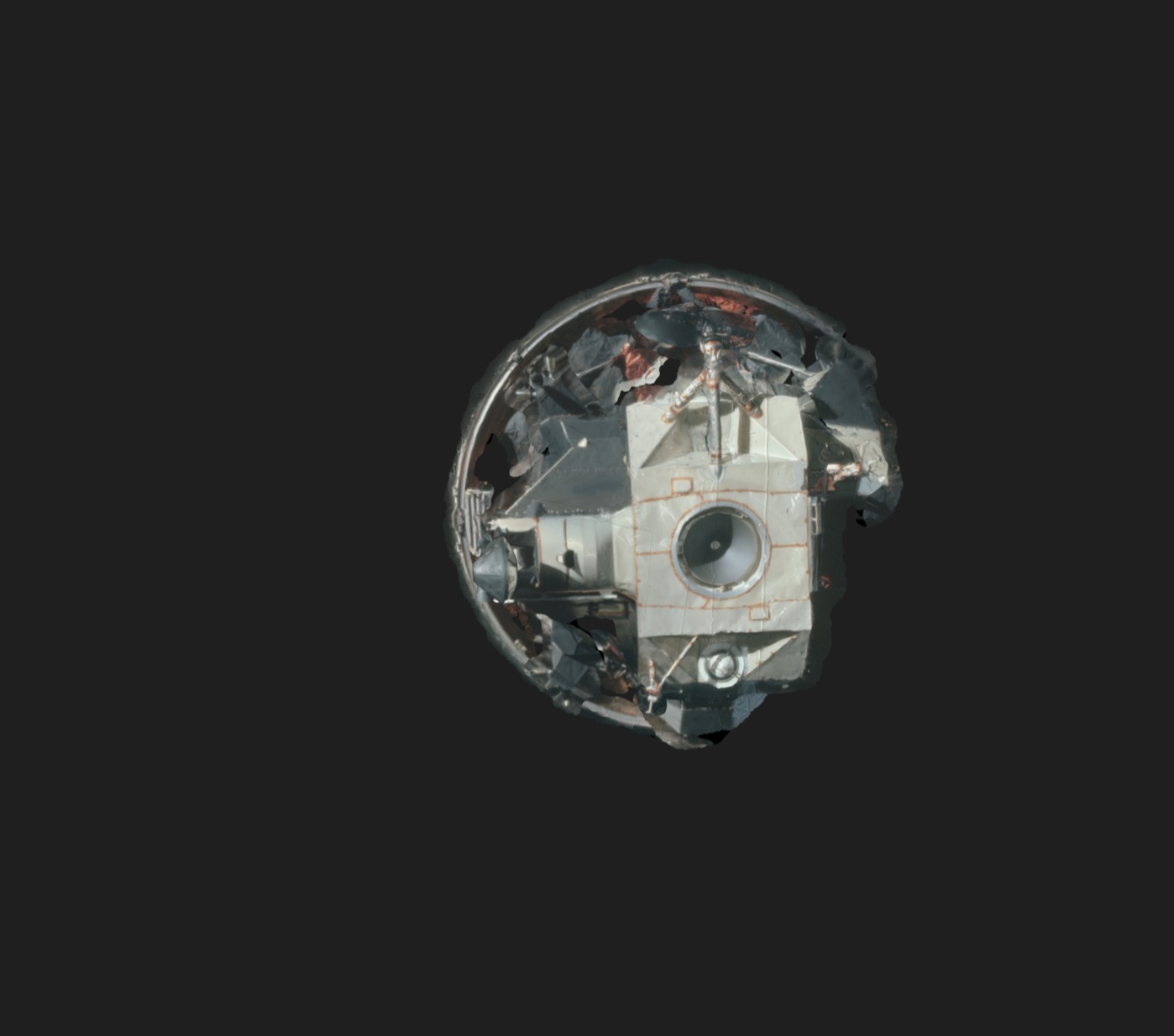 Apollo 15 CSM Docking - 3D model by Doug Ellison (@djellison) [7040069 ...