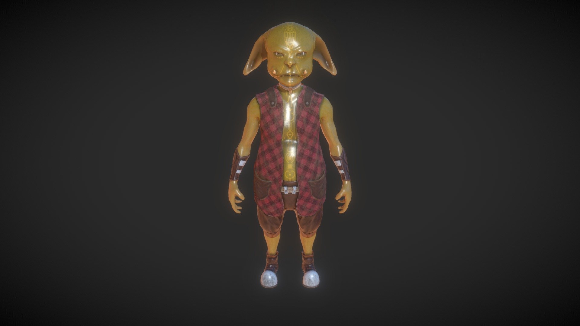 Full Character - 3D model by ryanbouhaddou15 [704101f] - Sketchfab