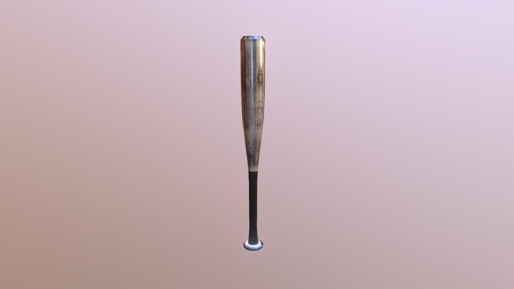 Baseball Bat - 3D model by ThomasVanBreda [7042696] - Sketchfab