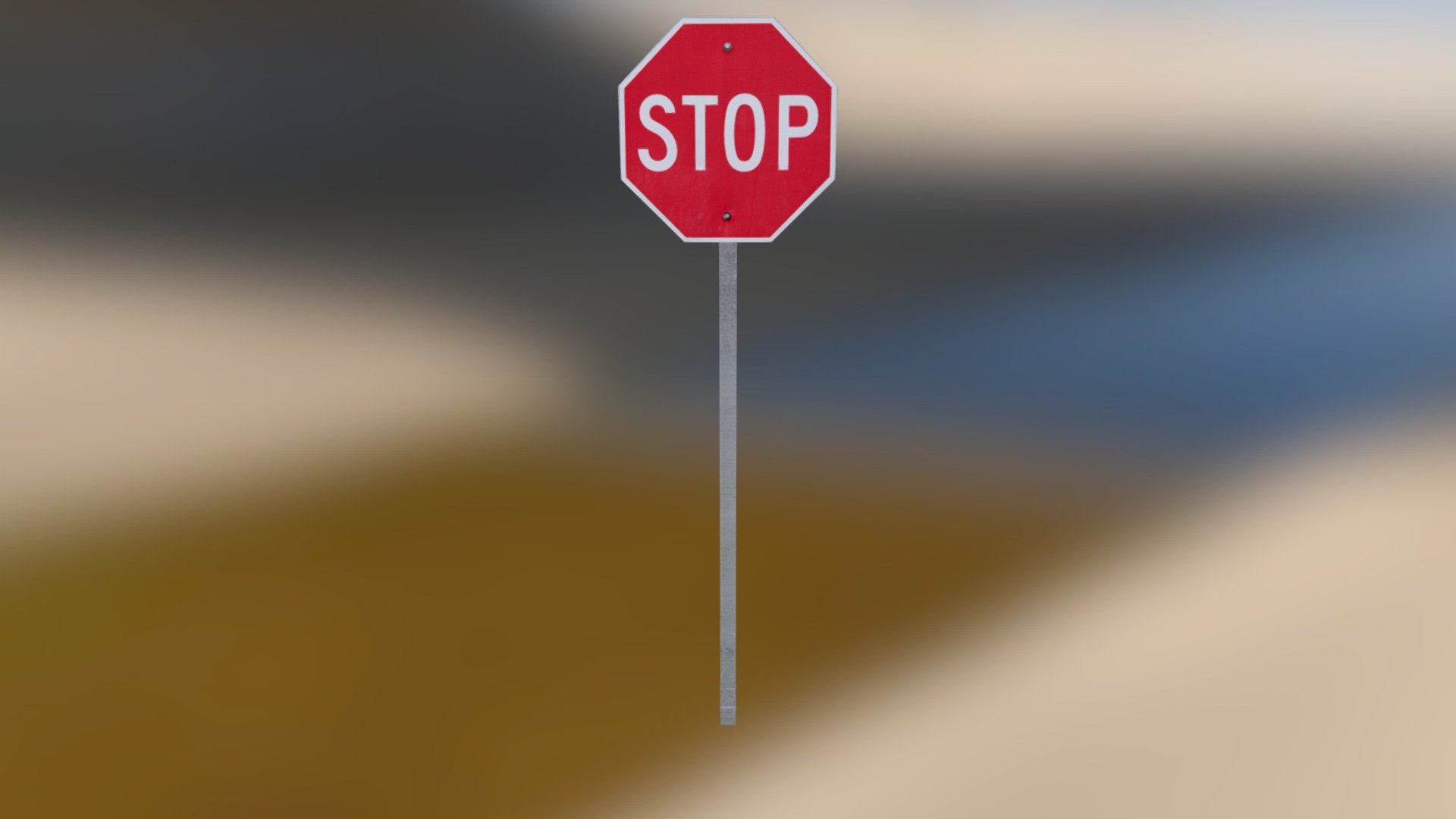 Stop Sign - 3D model by Anthony Swindells (@ahvargen) [70447ed] - Sketchfab