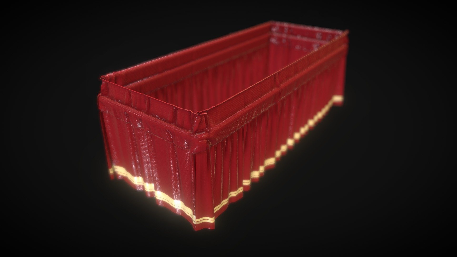 Theatre Curtain - backdrop Animated - Buy Royalty Free 3D model by ...
