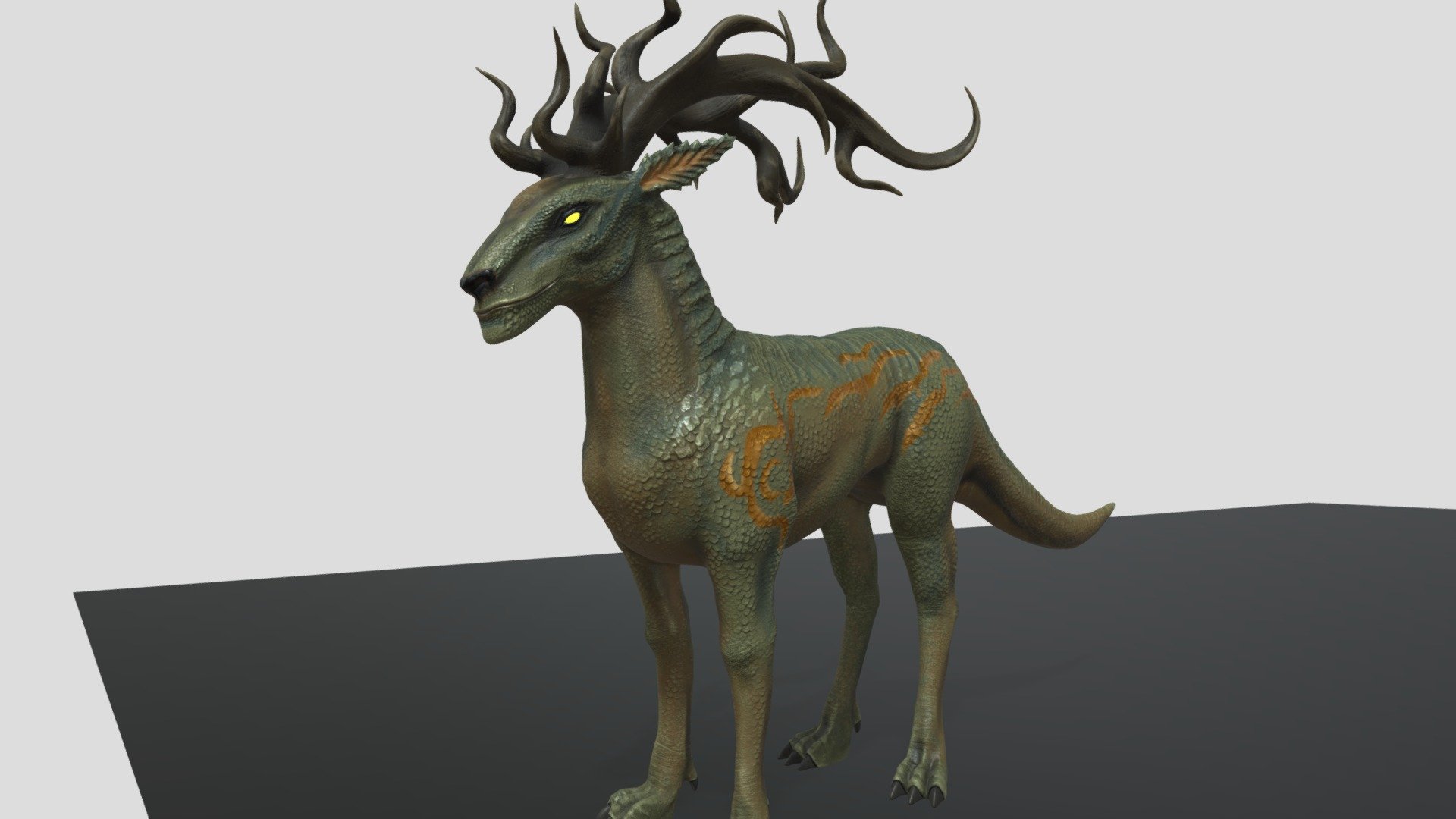 Kirin_new - 3D model by Sveta.Levchenko [7044a95] - Sketchfab
