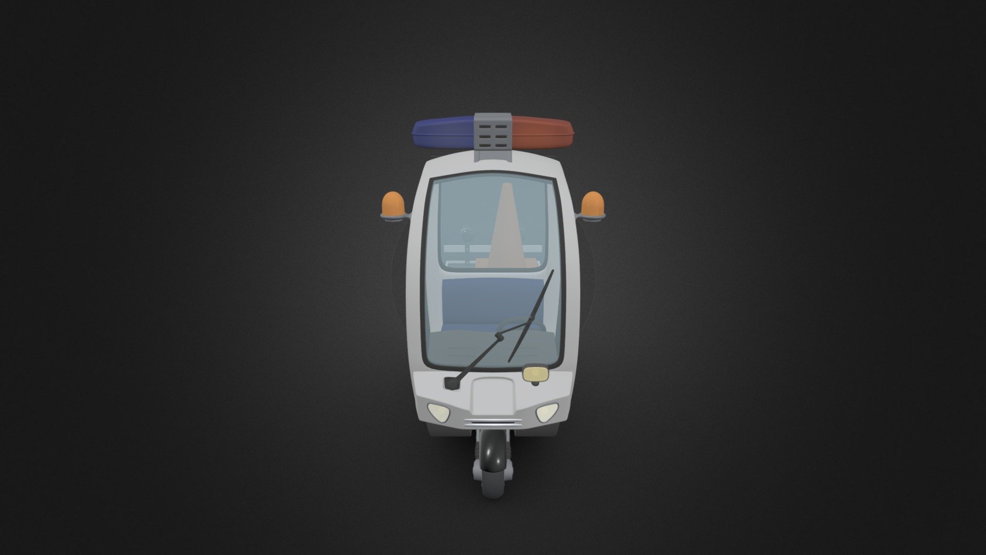 Zootopia Meter-Maid Cart - 3D model by merimayhem [7047e37] - Sketchfab
