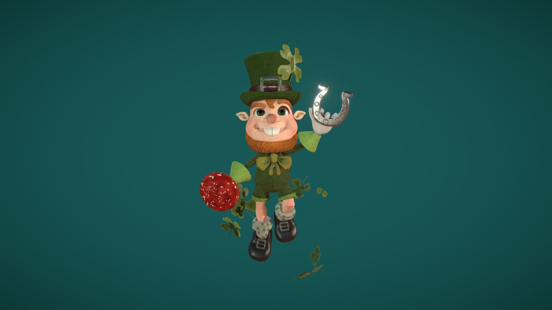 🍀 Flench "The mocking leprechaun"🍀 - 3D model by angel_coes [704878e ...
