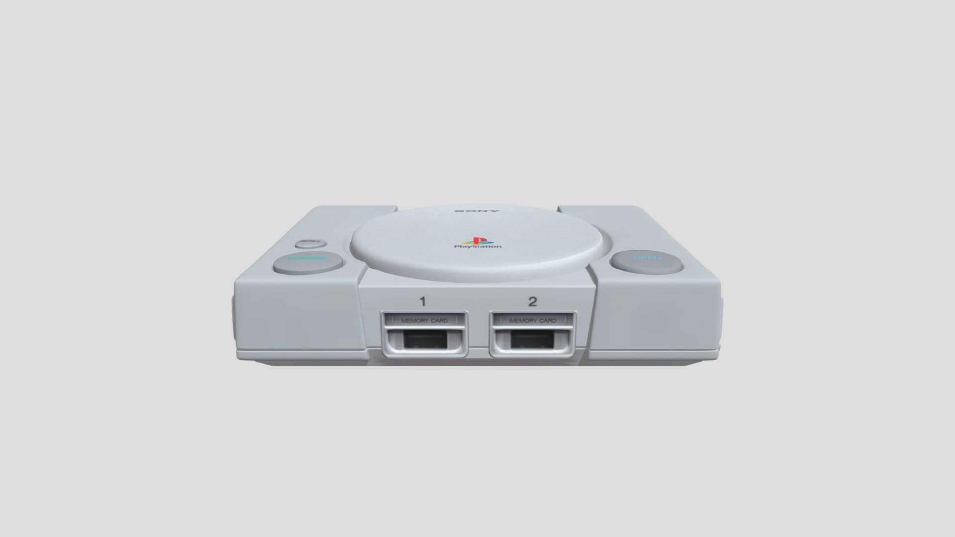 Playstation-1 - 3D model by playsationfan [7048ed6] - Sketchfab