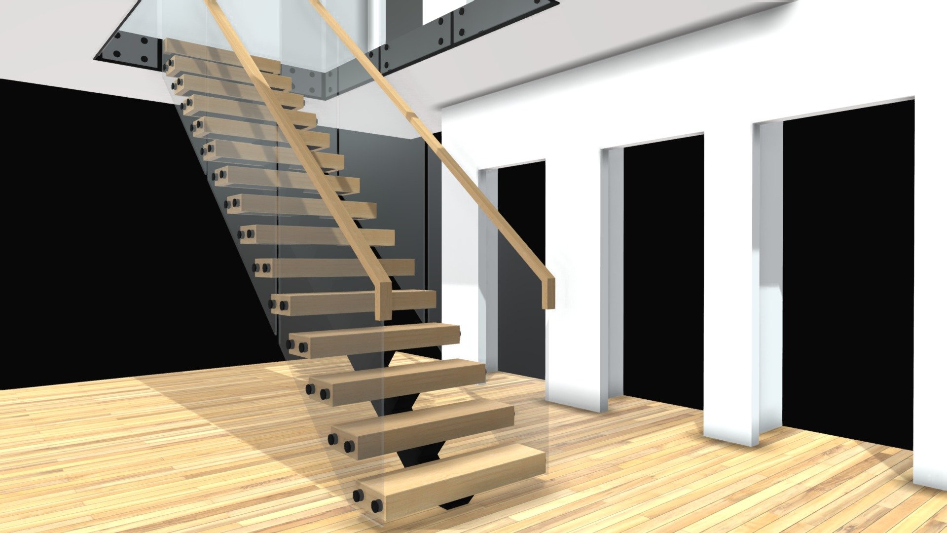21279 Smillie - Staircase Design - 3D model by The Metal Staircase ...