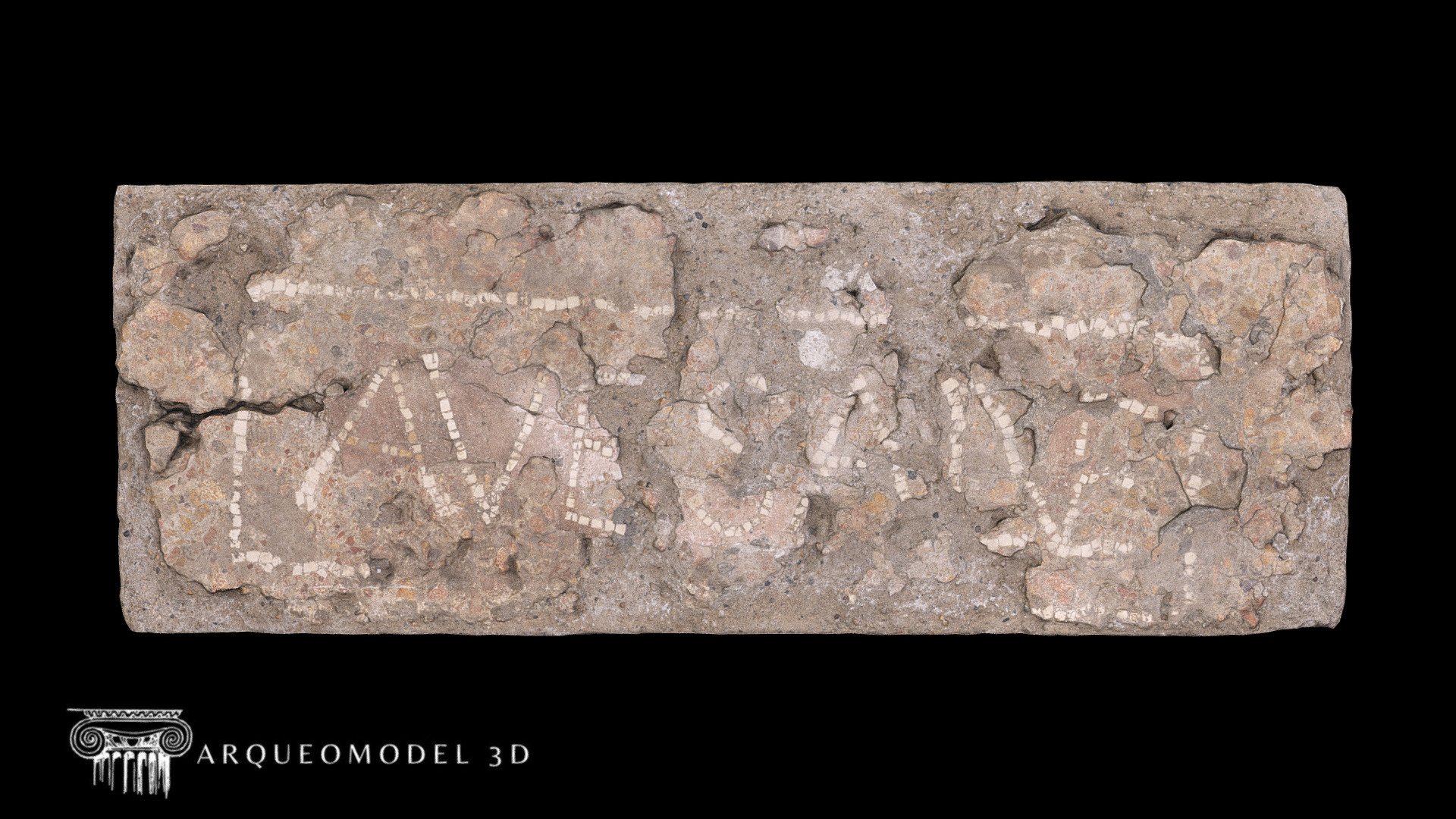 ROMAN PAVEMENT OPUS SIGNINUM - TARRACO - Download Free 3D model by ...