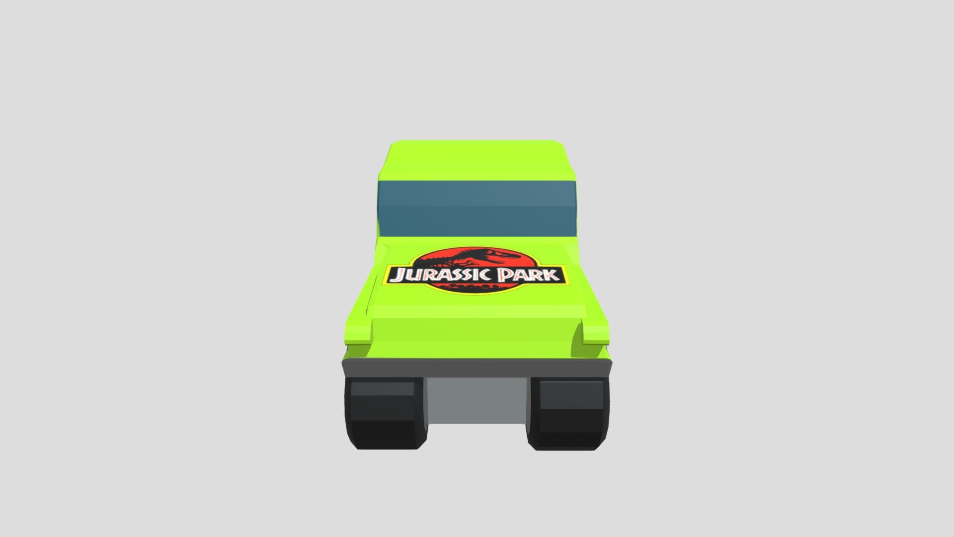 Jeep Jurassic Park - Download Free 3D model by Koal the Kangaroo (@koal ...