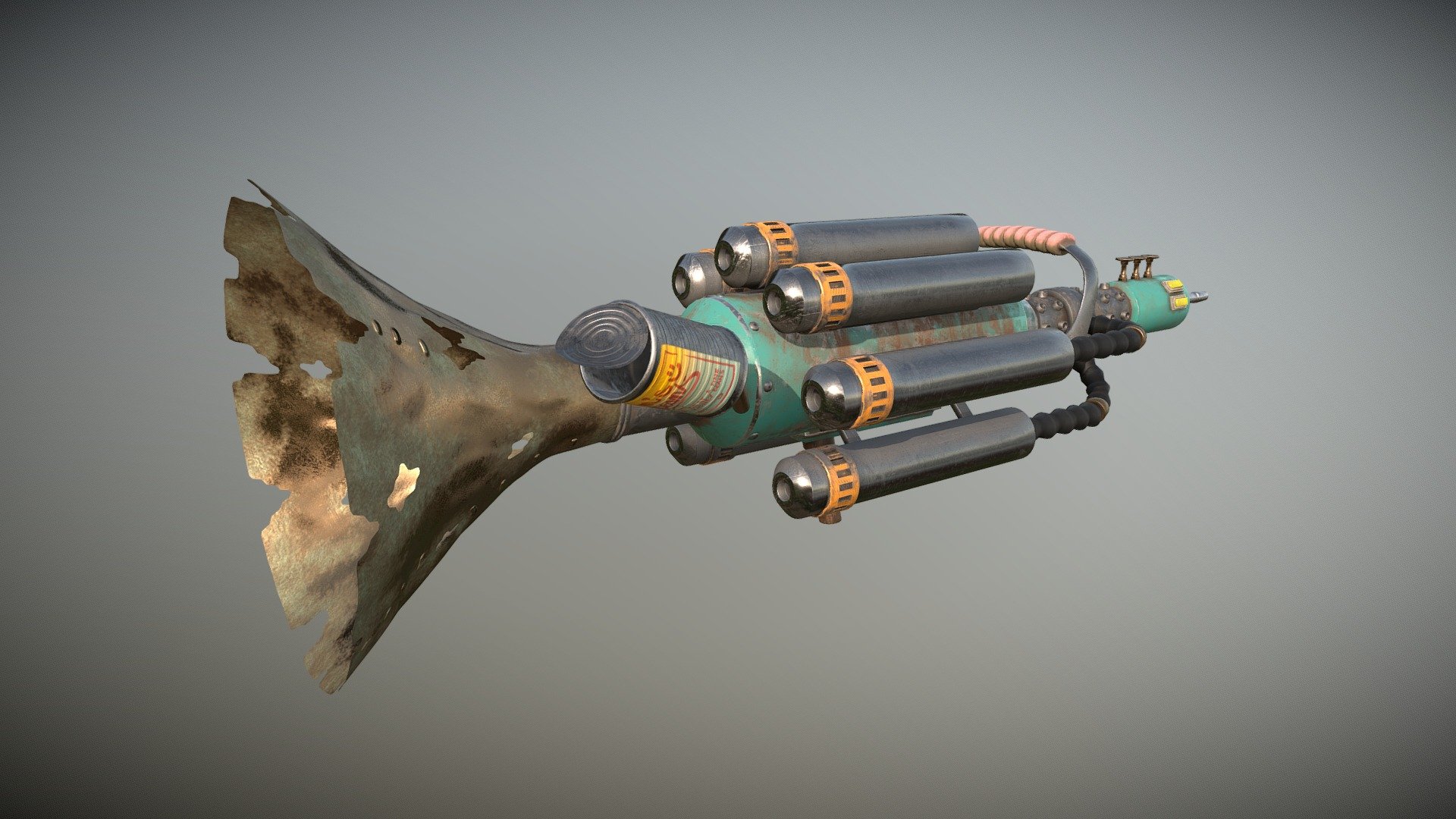 Junkyard Horn - 3D model by Niko (@nikosstuff) [704ab08] - Sketchfab