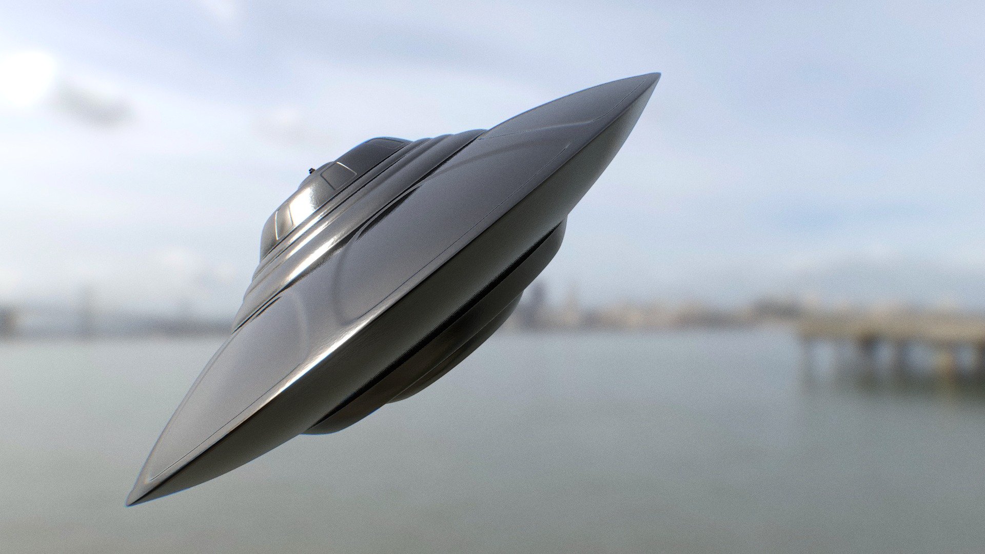 Flying saucer v2 - 3D printing - Buy Royalty Free 3D model by Omassyx ...