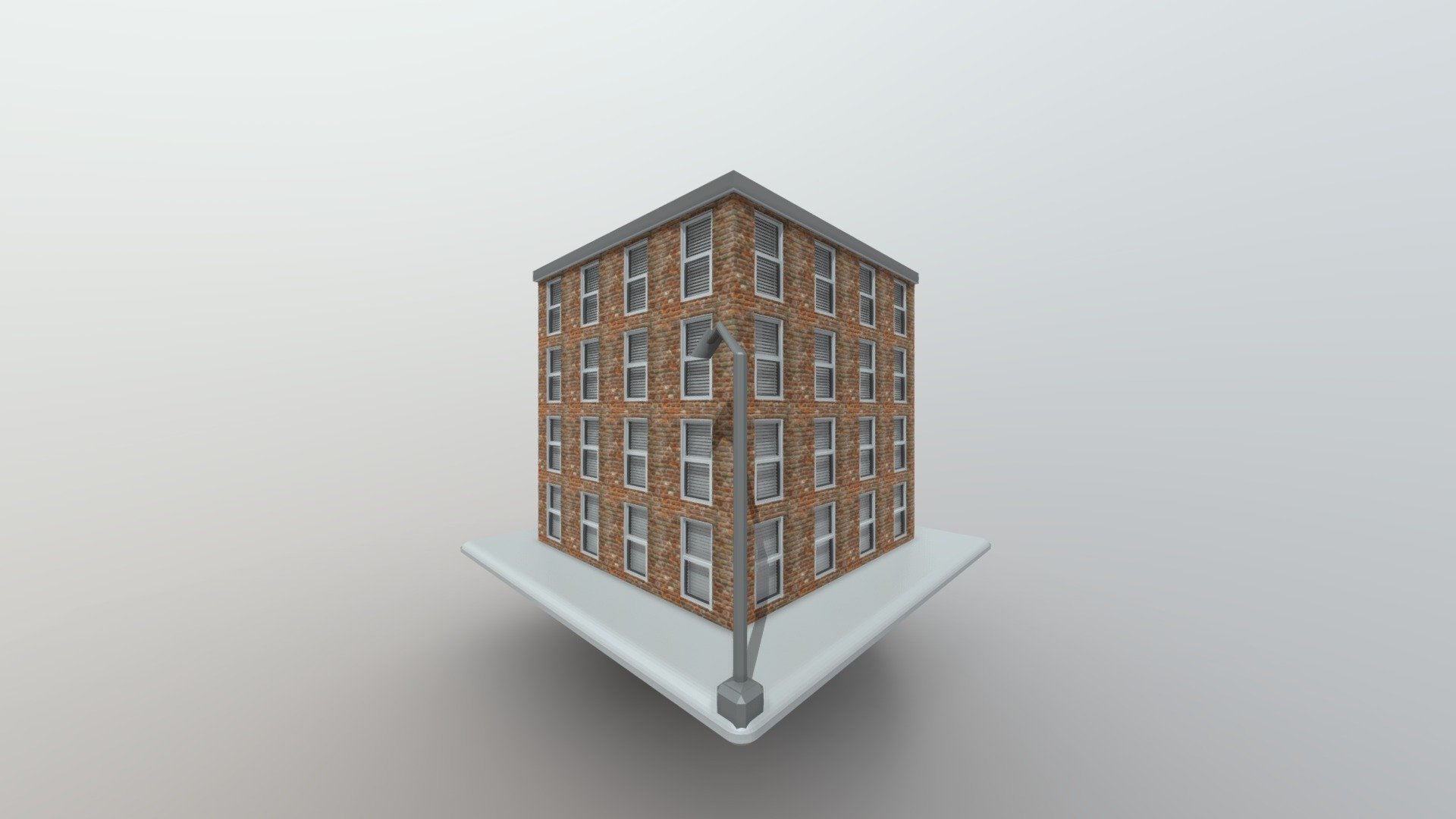 Brick City Apartment - Download Free 3D model by durgutsinan [704dd0c ...