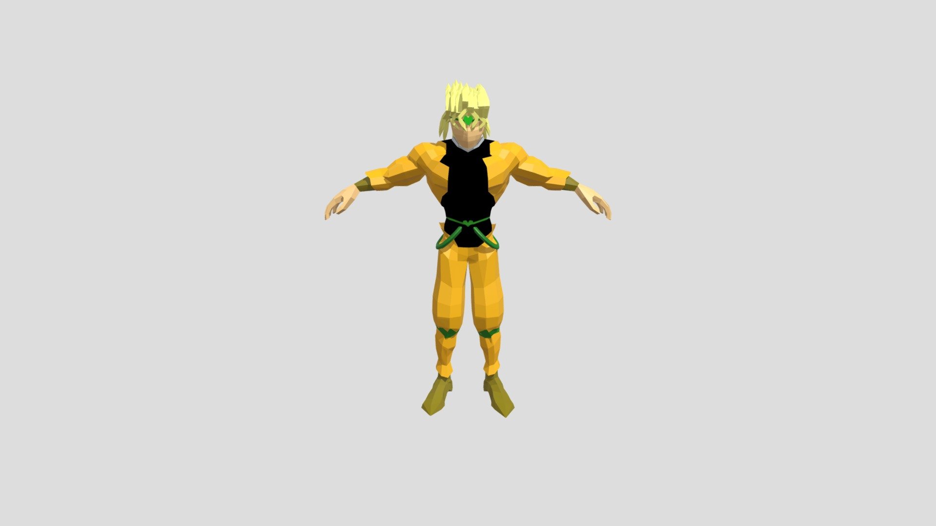 DIO Rig \\ JoJo's Bizarre Adventure - Download Free 3D model by ...