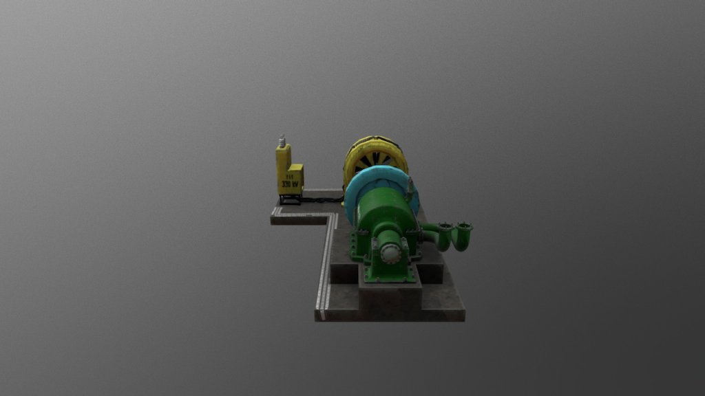 Turbine Generator - Download Free 3D model by shevchukmaks [705002a ...