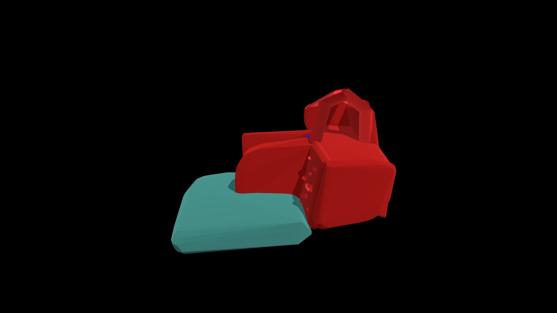 Open brush VR inflatable red blue 2 test - Download Free 3D model by ...