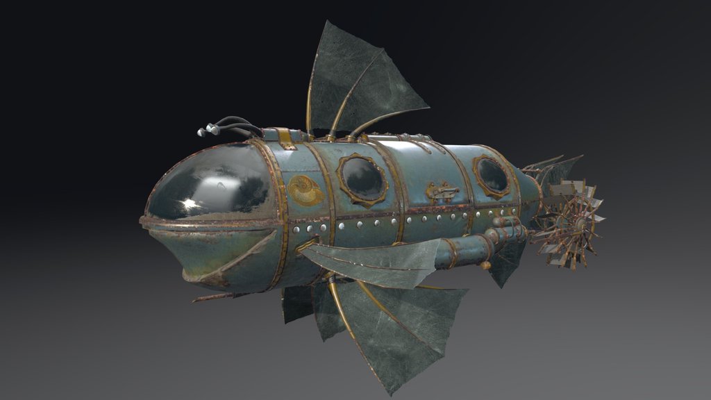 submarine - A 3D model collection by theUniqueEye - Sketchfab
