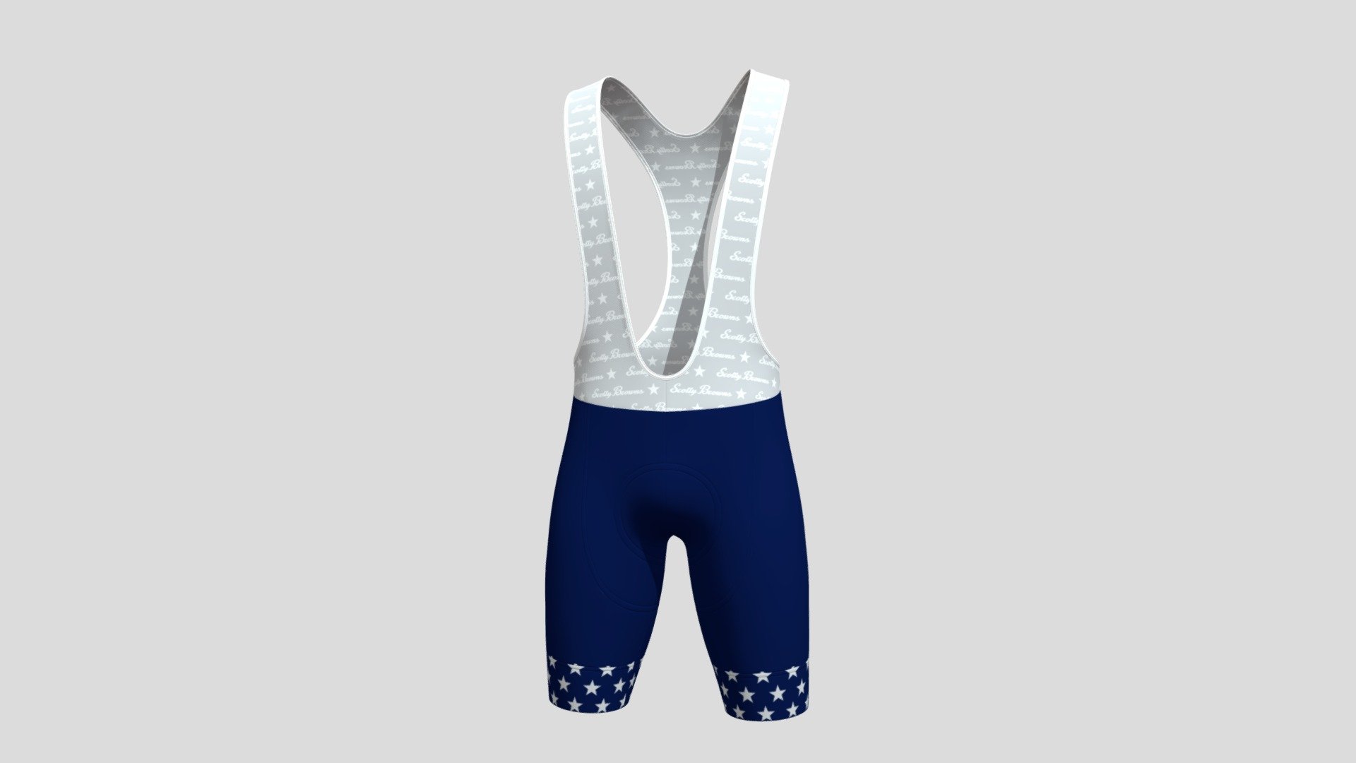 Scotty Browns Stars Bibshorts - Download Free 3D model by Tineli ...