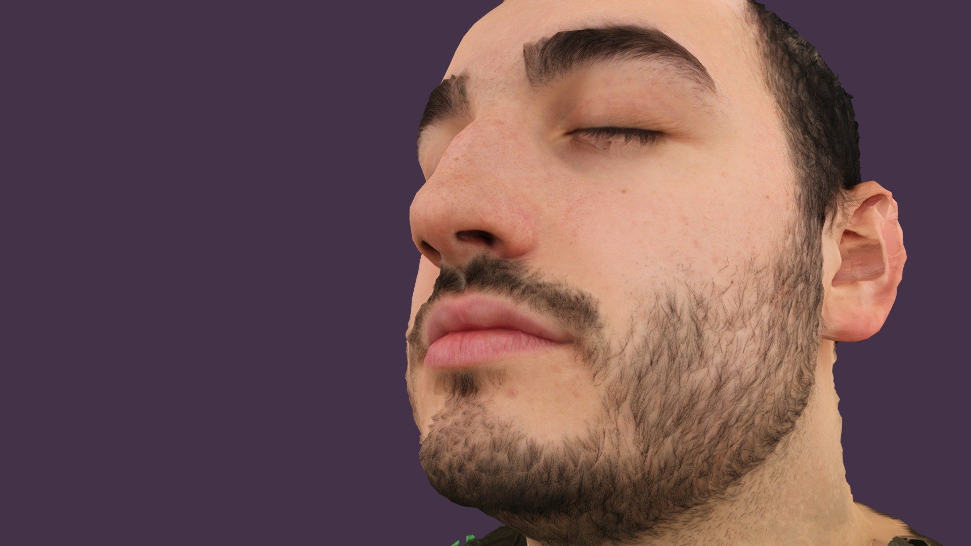 Michael Saari, Head 1 - 3D model by Ohio State University Art and ...