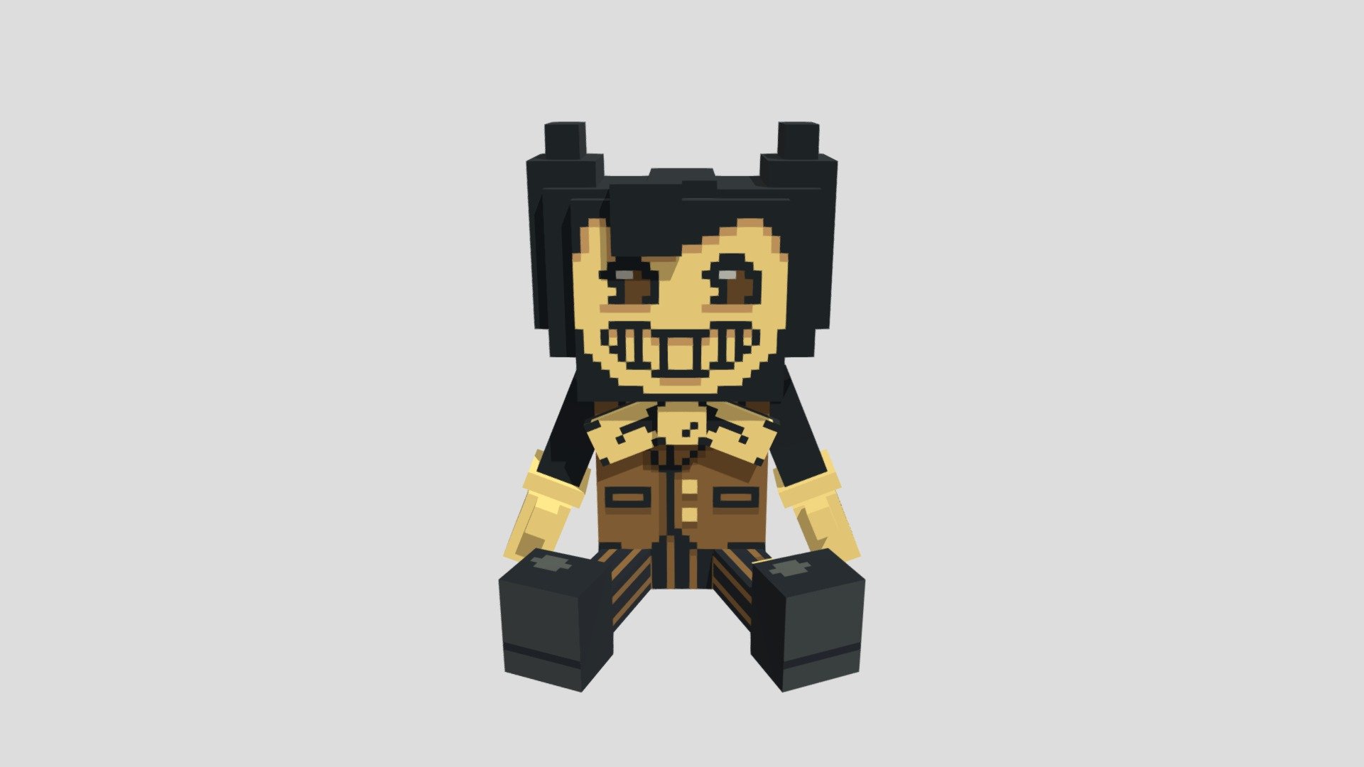 Bendy plushie - Download Free 3D model by Misstykata [7053103] - Sketchfab
