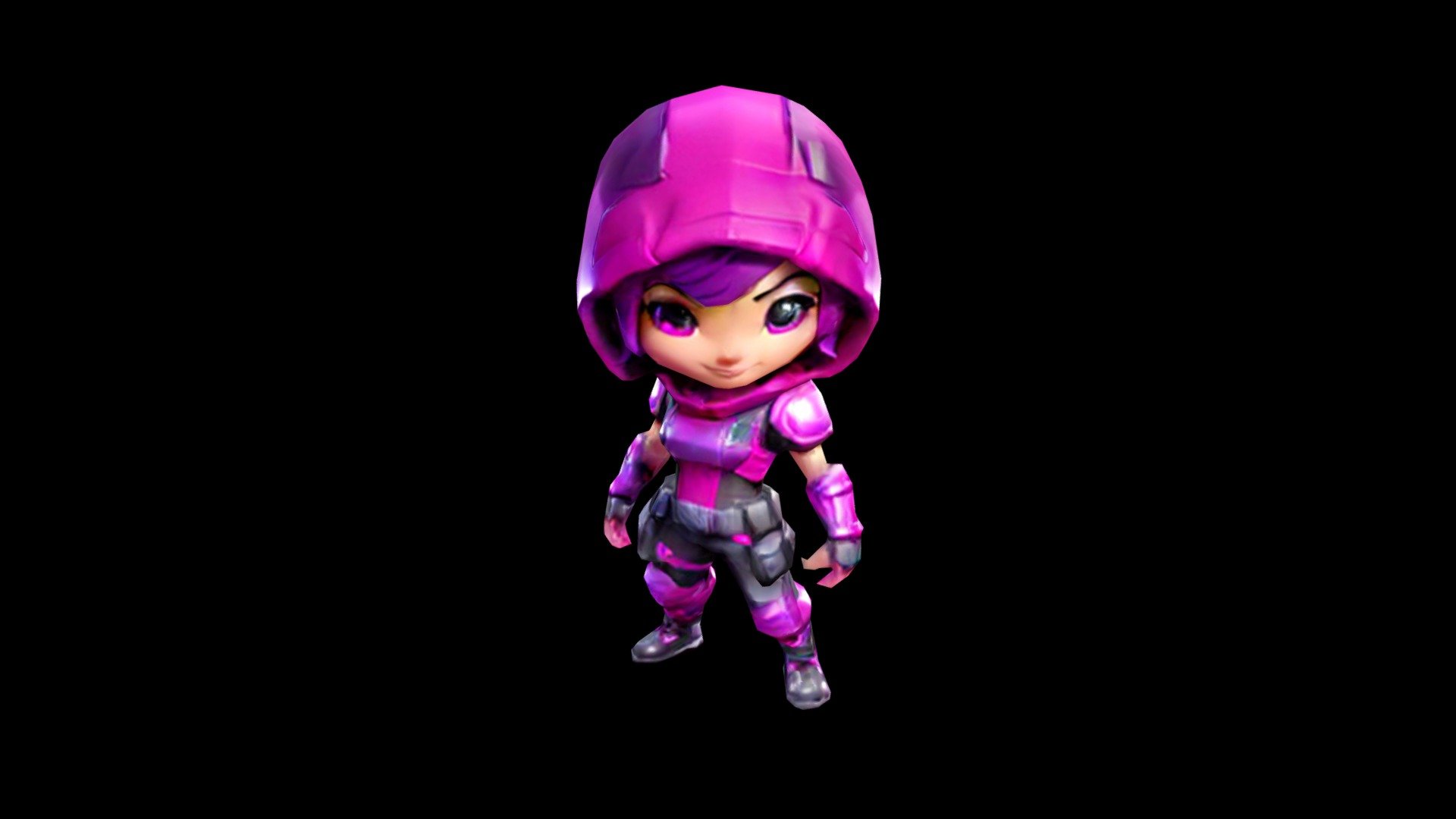 Skadoosh! Heres a lively image featuring my purp - Download Free 3D ...