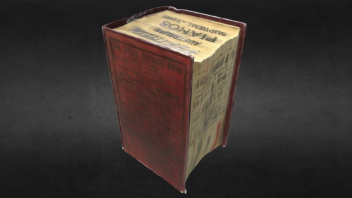 Book-cover 3D models - Sketchfab