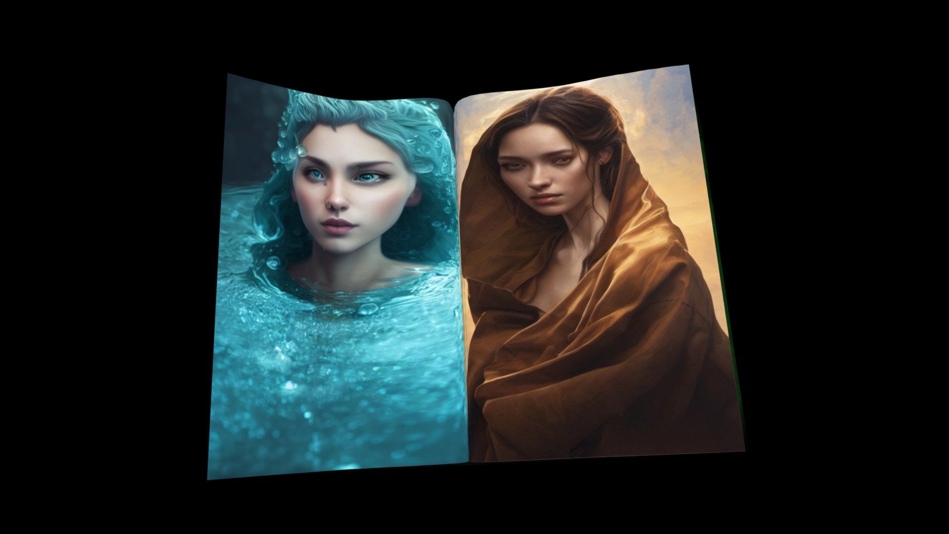ArtBook MidJourney day 23 - Download Free 3D model by klrxyz [7057046 ...