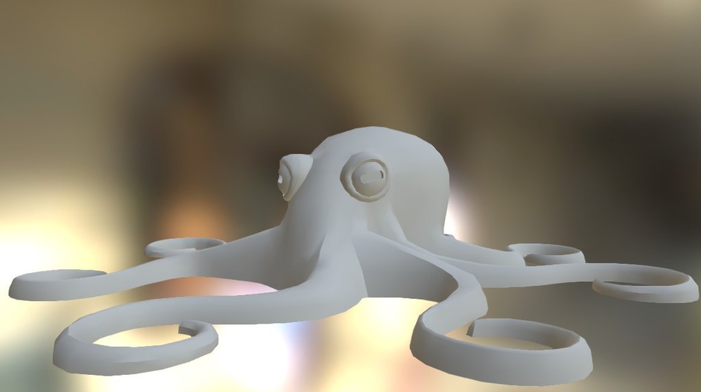 Octopus - 3D model by timwitmer [7057137] - Sketchfab