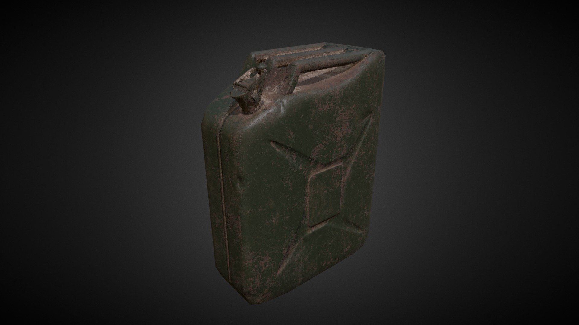 Low Poly Gas Can (Jerry Can) – 4K PBR Game-Ready - Buy Royalty Free 3D ...