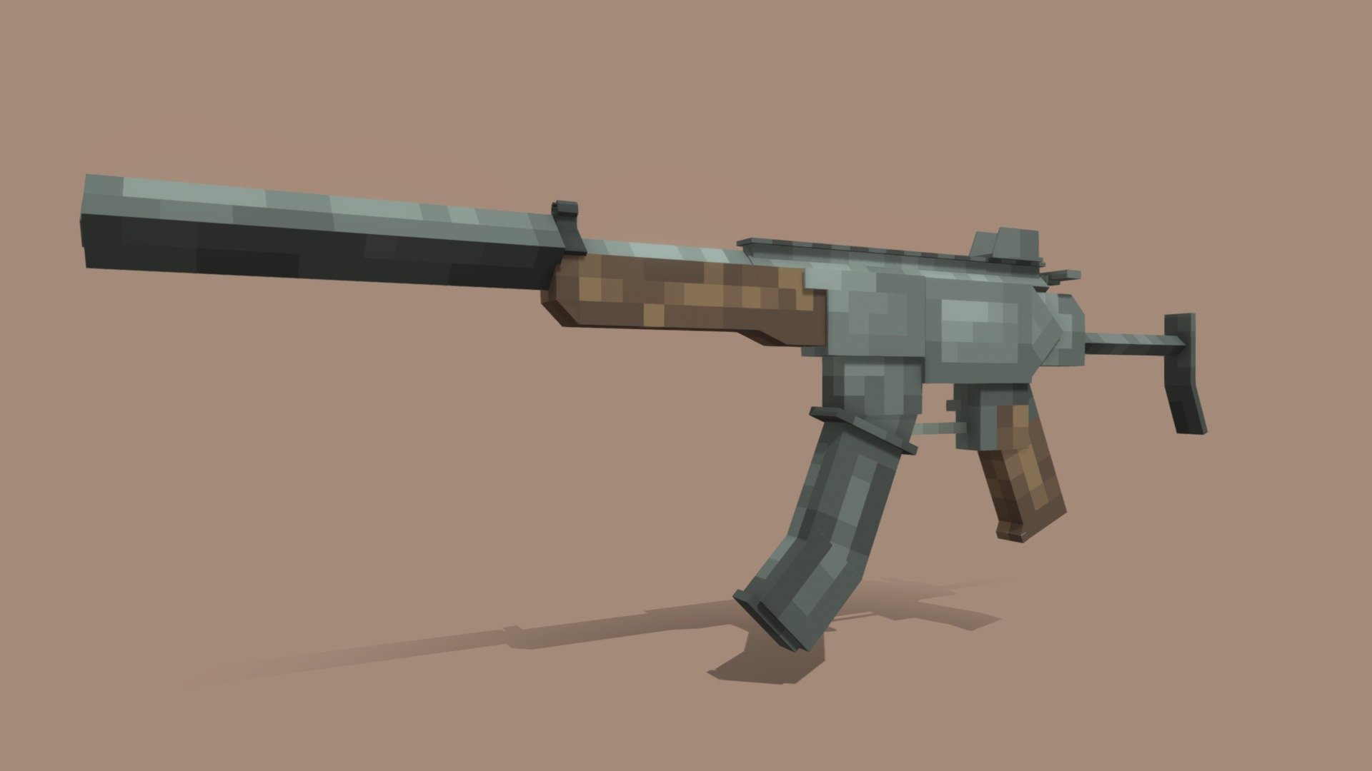 Old SMG - 3D model by БрхРрх (@BrhRrh) [705af27] - Sketchfab