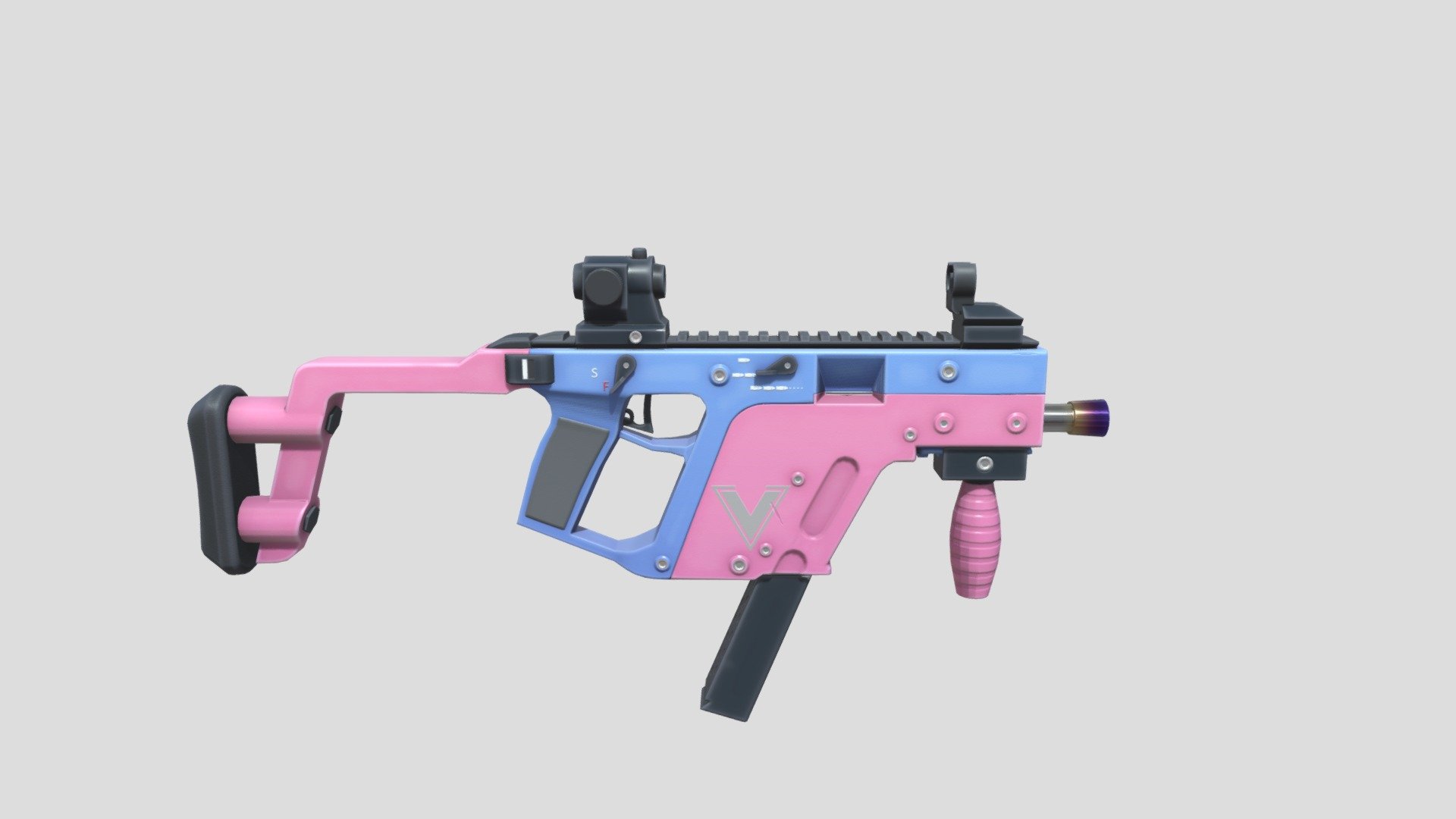 Stylized Kriss Super V - 3D model by Nyximize [705b187] - Sketchfab