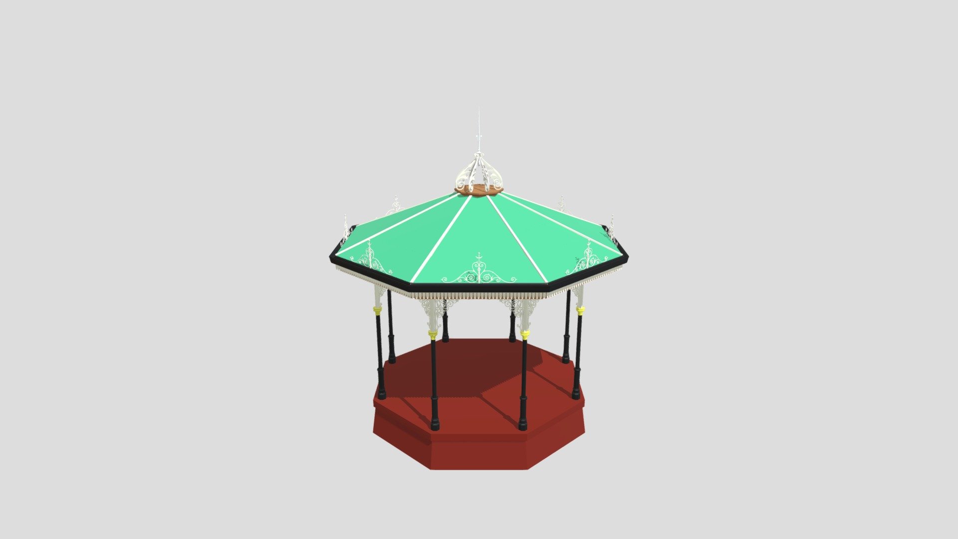 Bothwell Road Park Bandstand - 3D model by Archætech (@archaetech ...