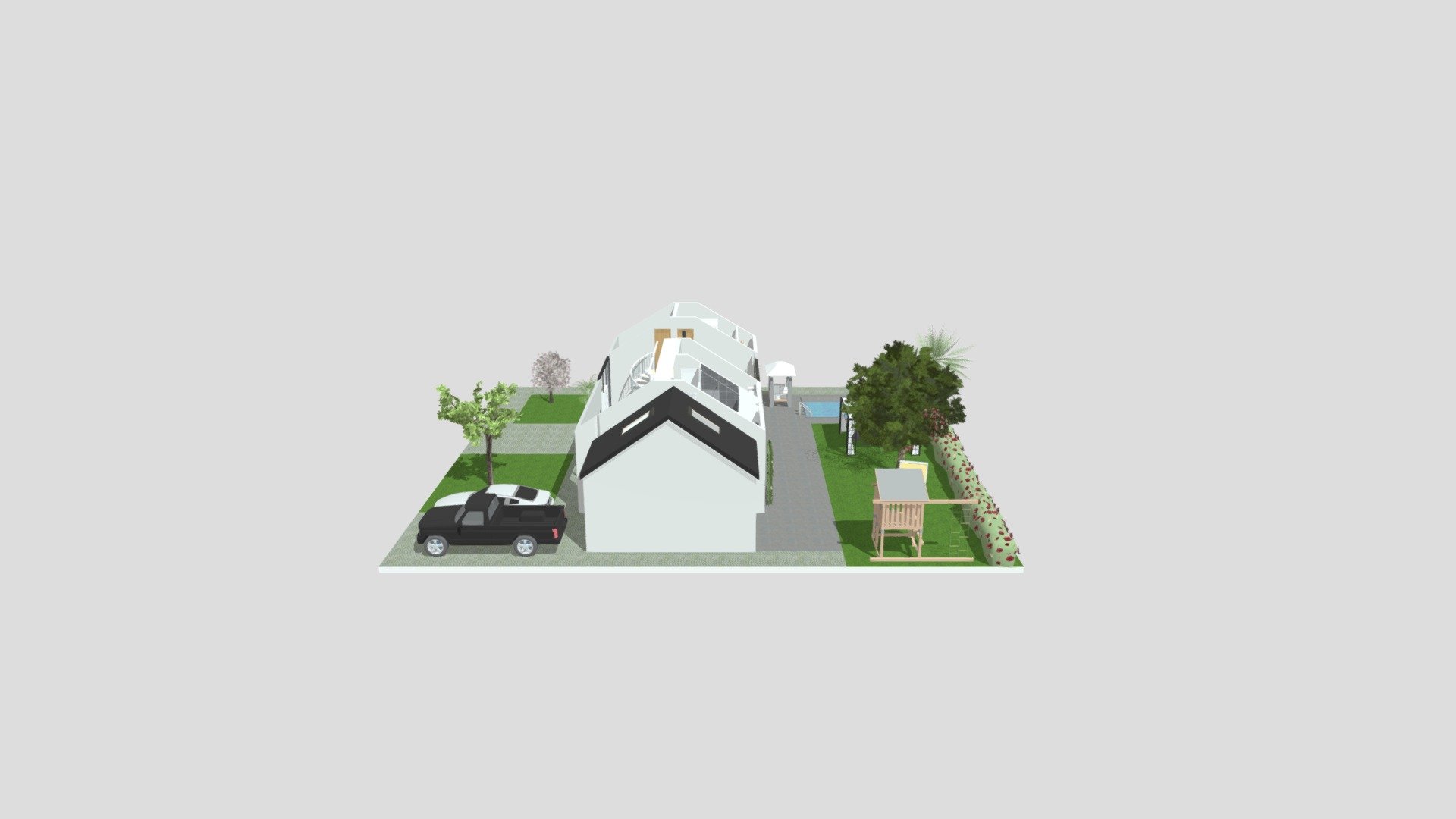 The-Loft-House 2 - Imported - Download Free 3D model by Home Design 3D ...