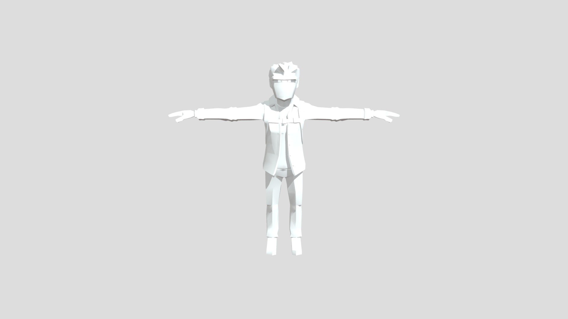 Low Poly Character - Download Free 3D model by Devxtreme2007 [705d5db ...