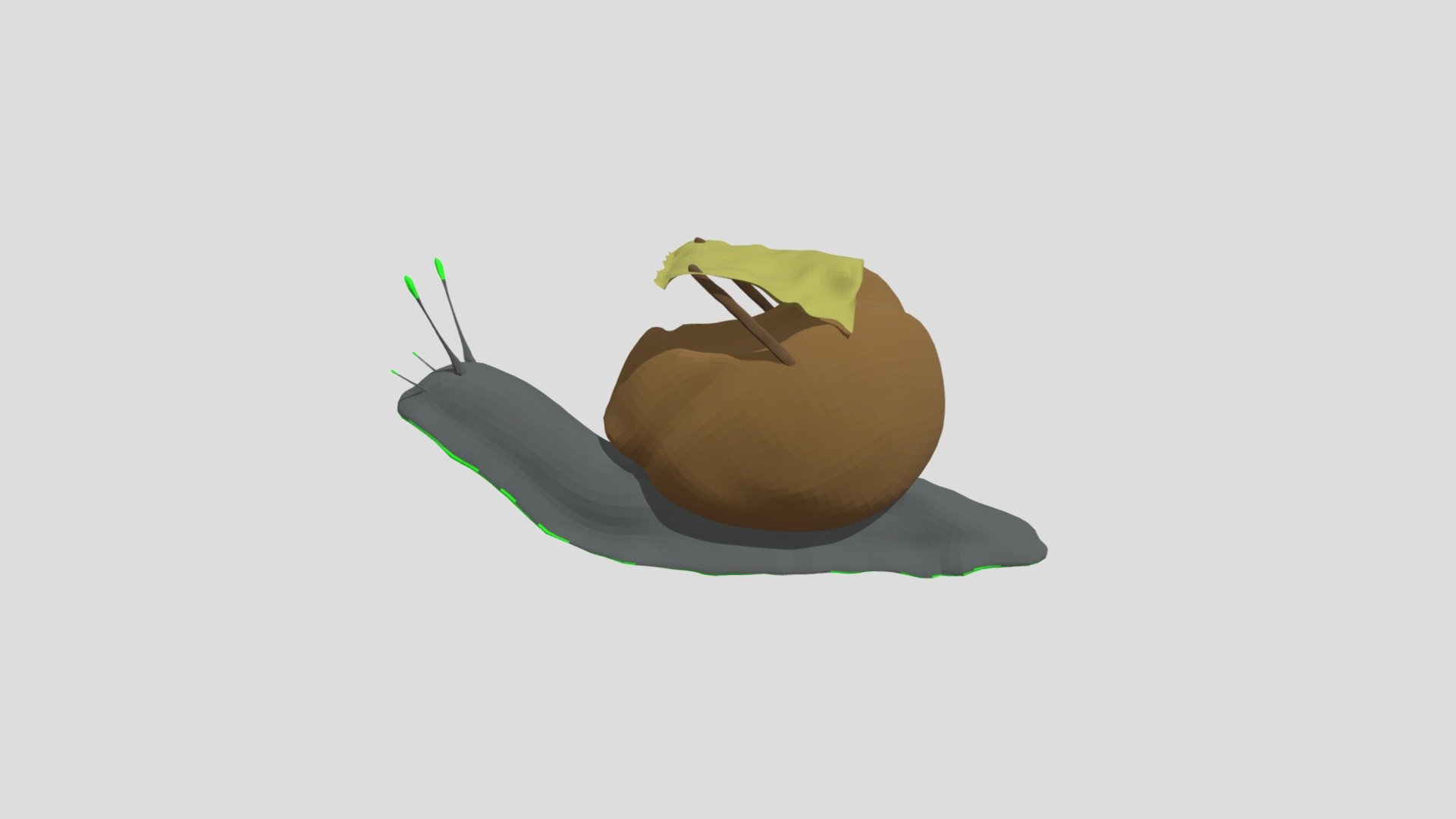Snail - 3D model by JoeyDaSlowy [705d6fb] - Sketchfab