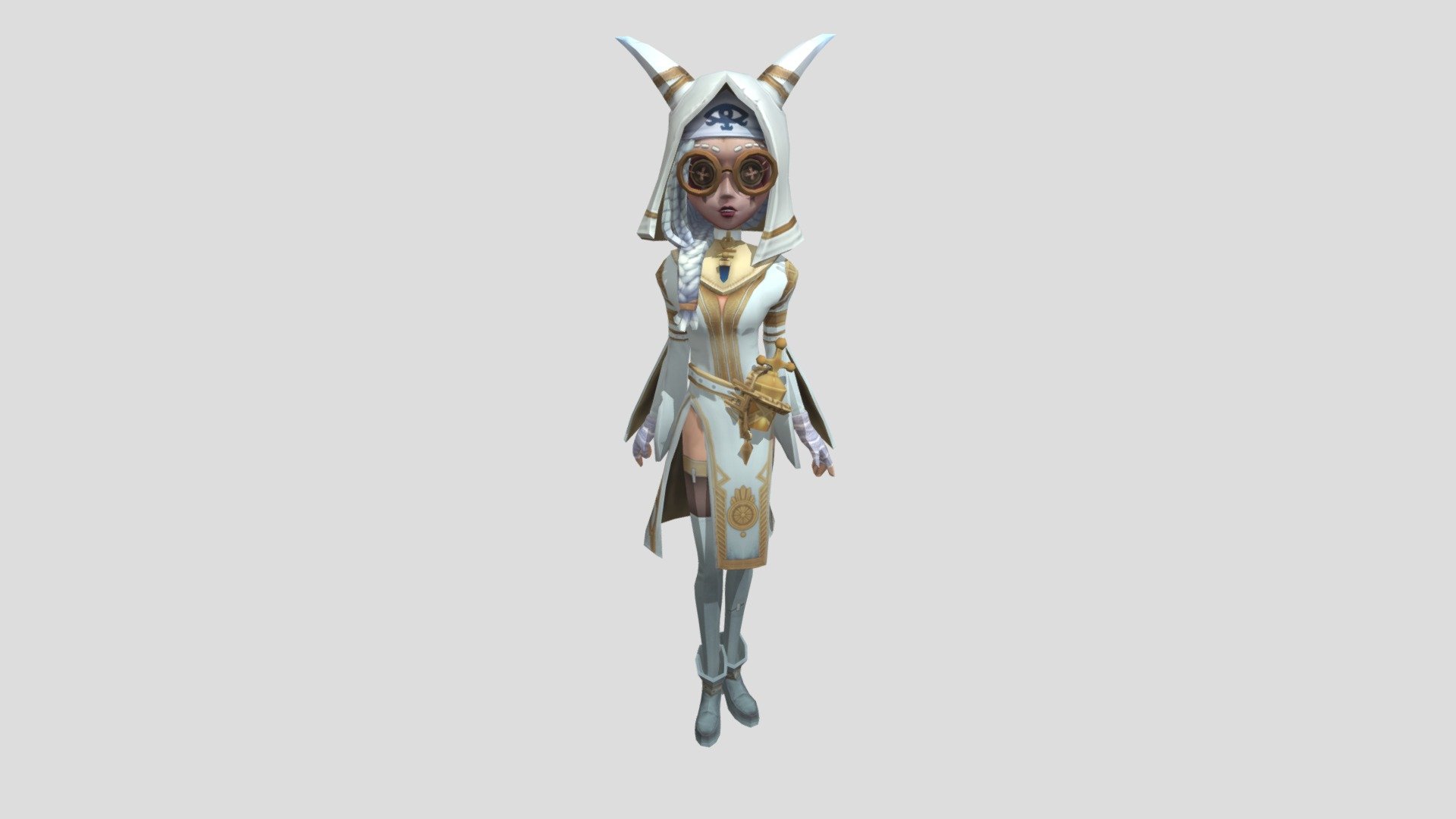 Golden Future - Download Free 3D model by FilmFuneral [705d970] - Sketchfab