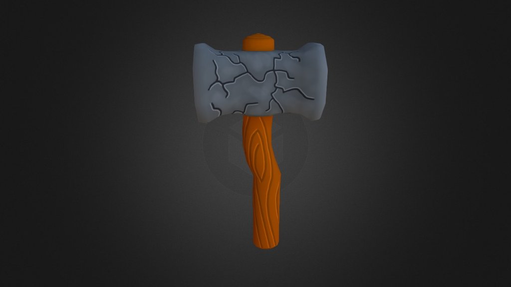 Hammer Stone - 3D model by Ma4eTA (@w867849) [705f3be] - Sketchfab