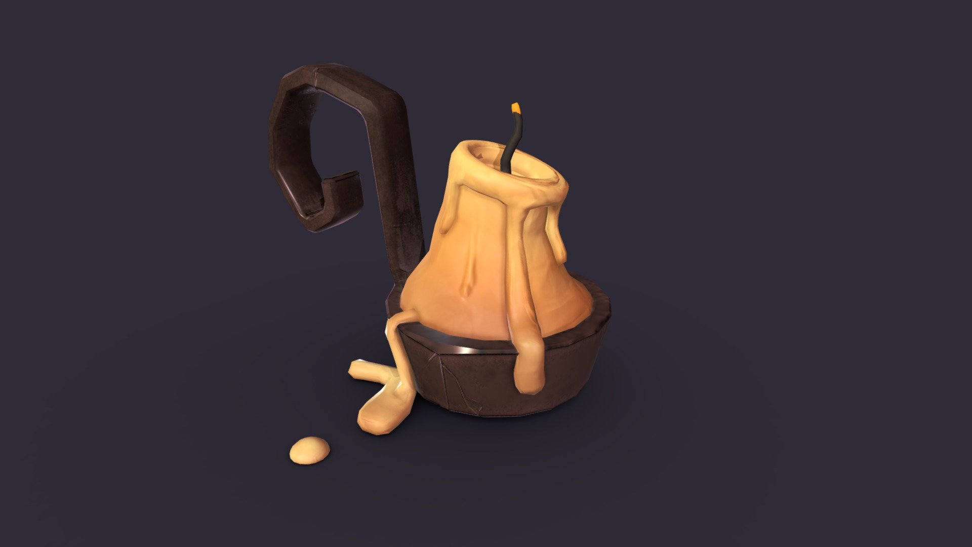 Stylized Candle Prop - 3D model by leeka508 (@kaitlinlee) [705f63f ...
