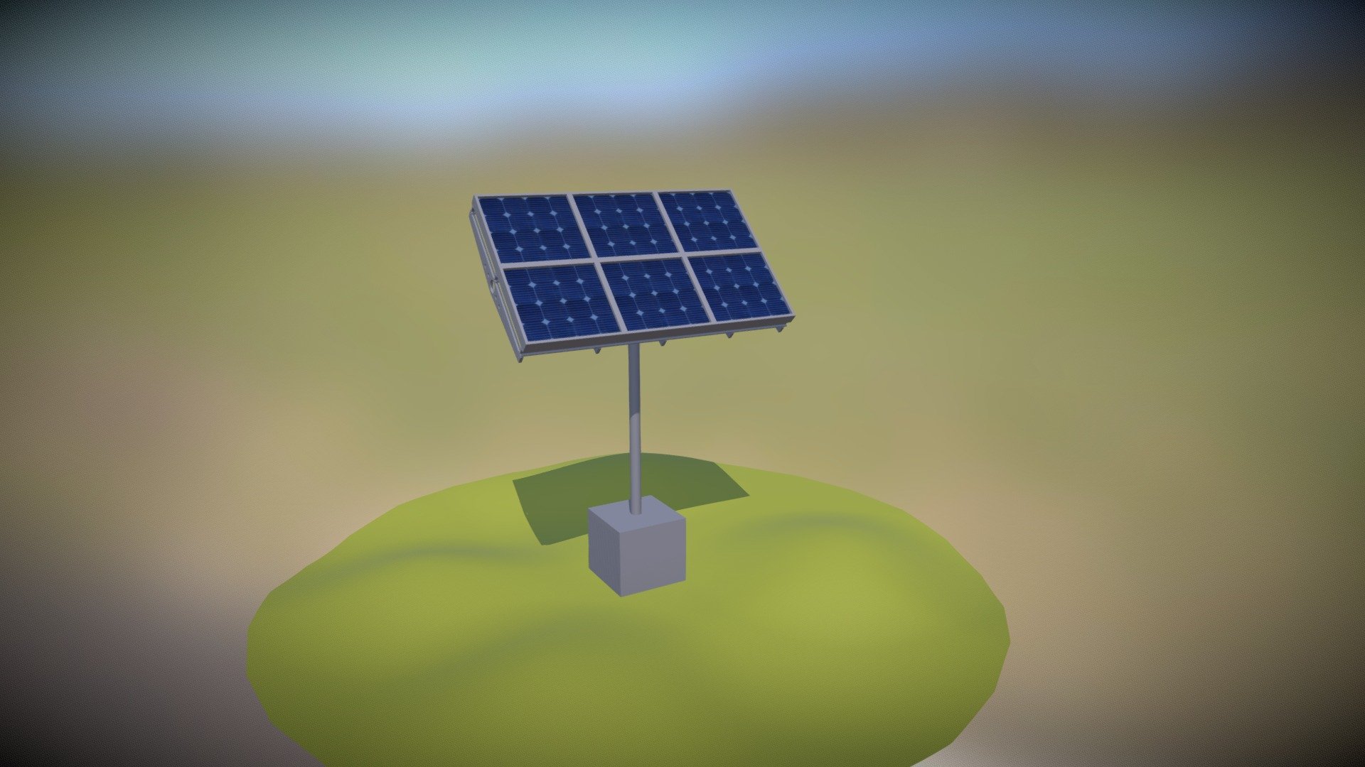 solar panel - 3D model by Elias-Hedberg (@EliasBaten) [70601dc] - Sketchfab