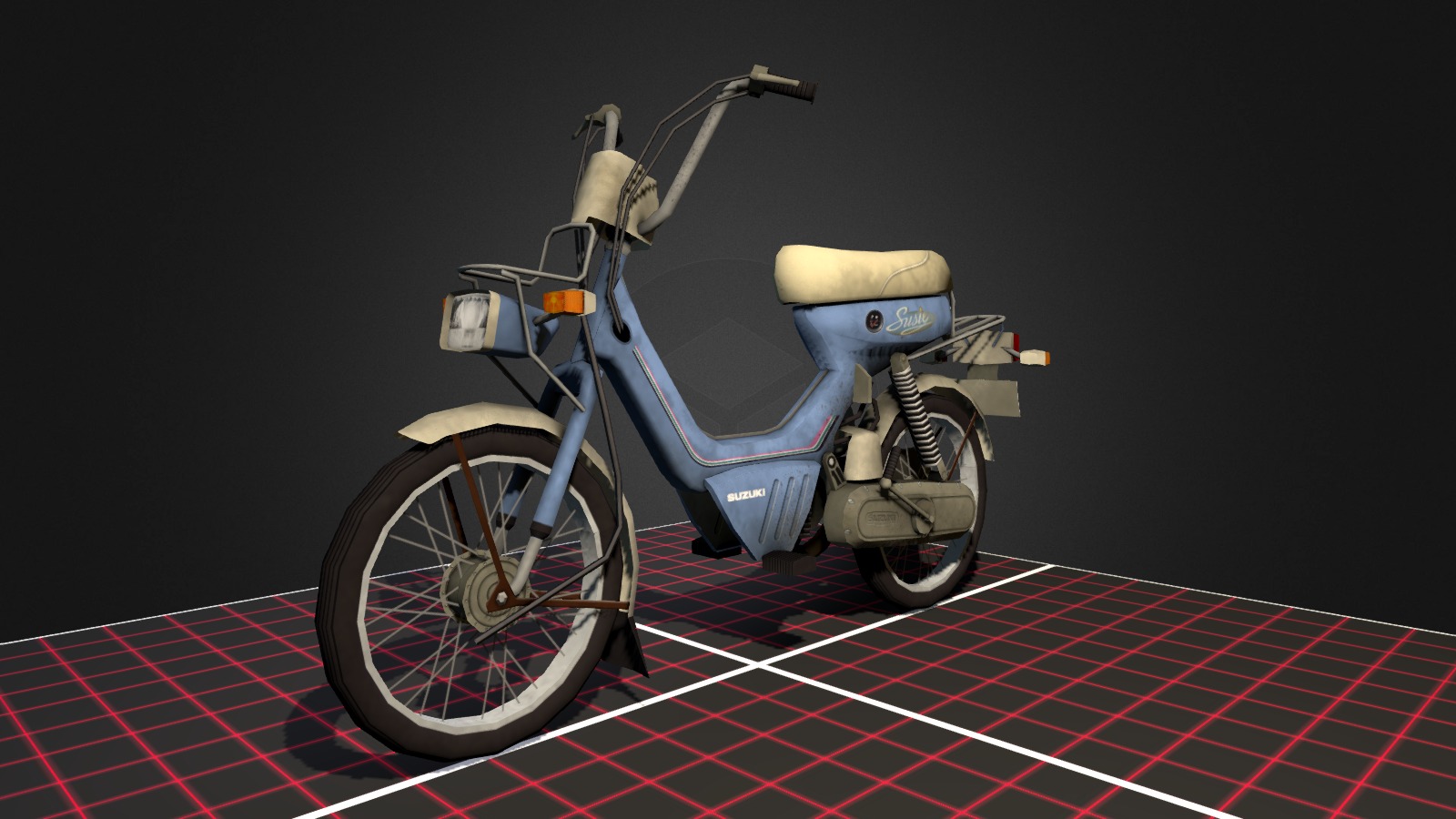 Prop_Scooter - 3D model by DAE_howest (@daehowest) [7060396] - Sketchfab