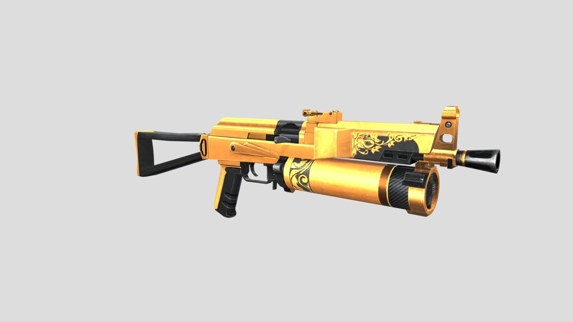 Bizon Gold - 3D model by Long Nguyễn (@LongNguyen89) [7061e99] - Sketchfab