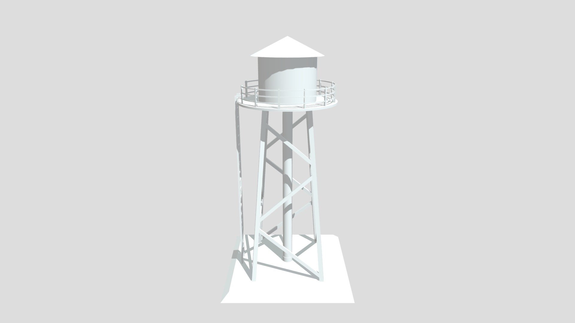 Water Tank - 3D model by gabrivelsilva [7062481] - Sketchfab