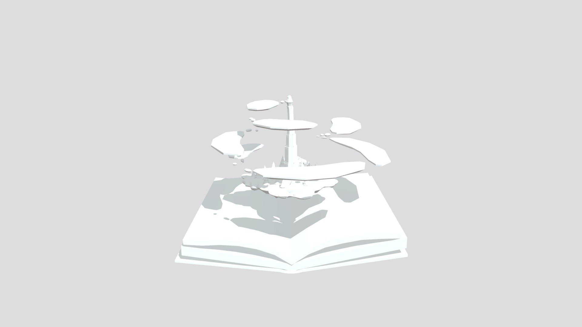 Lighthouse Book Diorama - 3D model by EPNord [70624d7] - Sketchfab