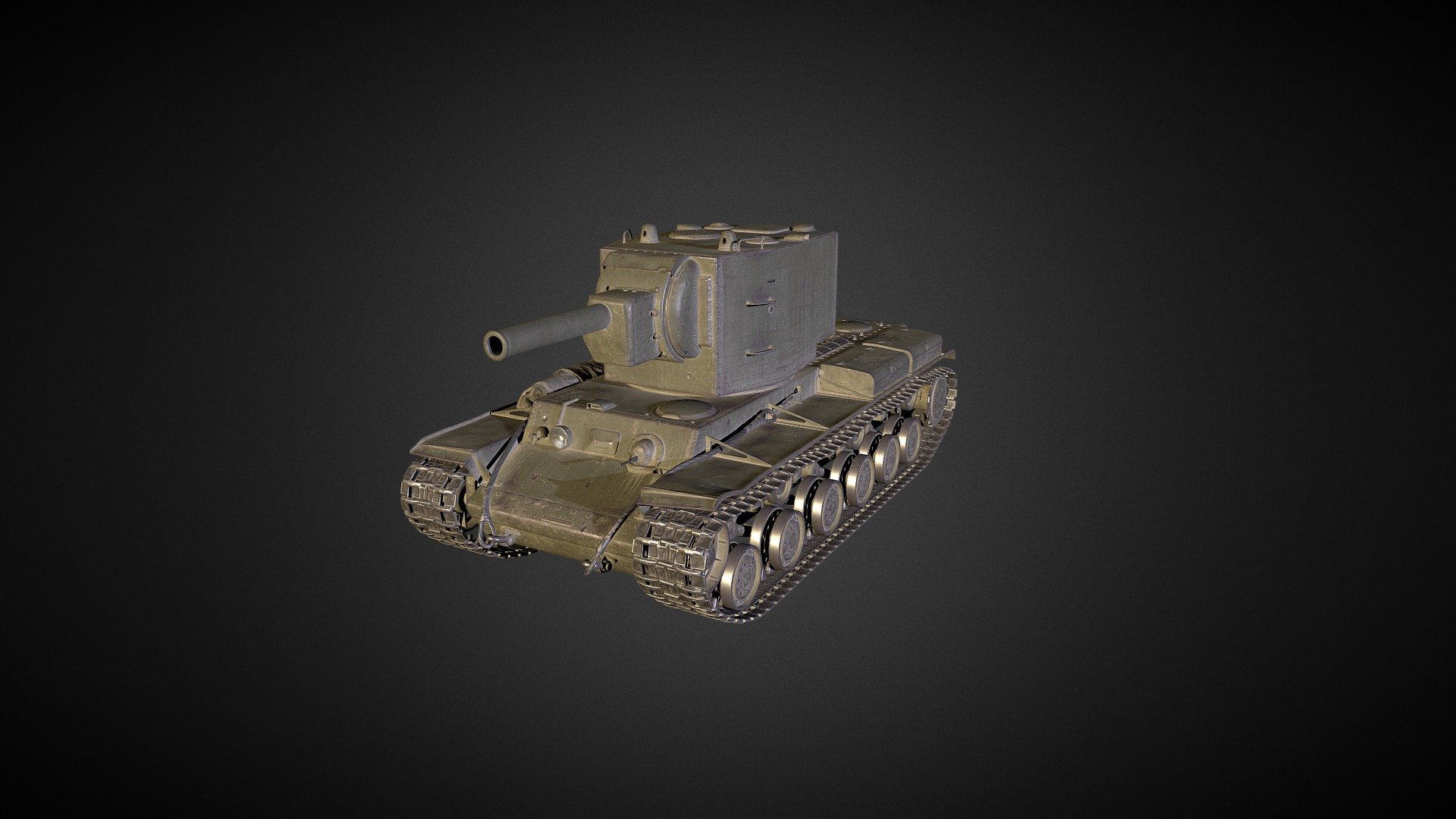 KV-2 - 3D model by Degit22 [7062897] - Sketchfab