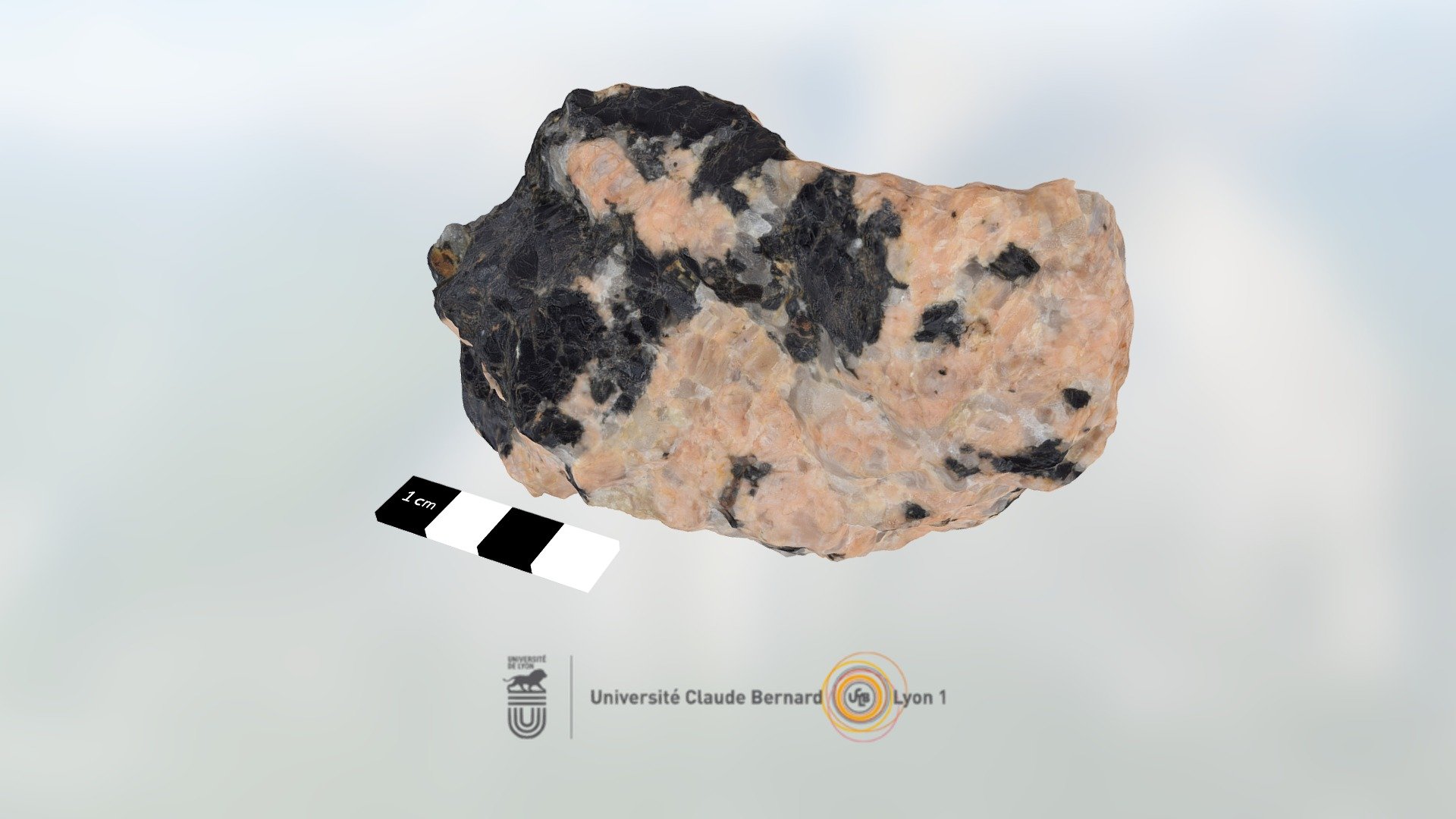 Granite pegmatite - 3D model by OSU_Lyon1 [70628a7] - Sketchfab